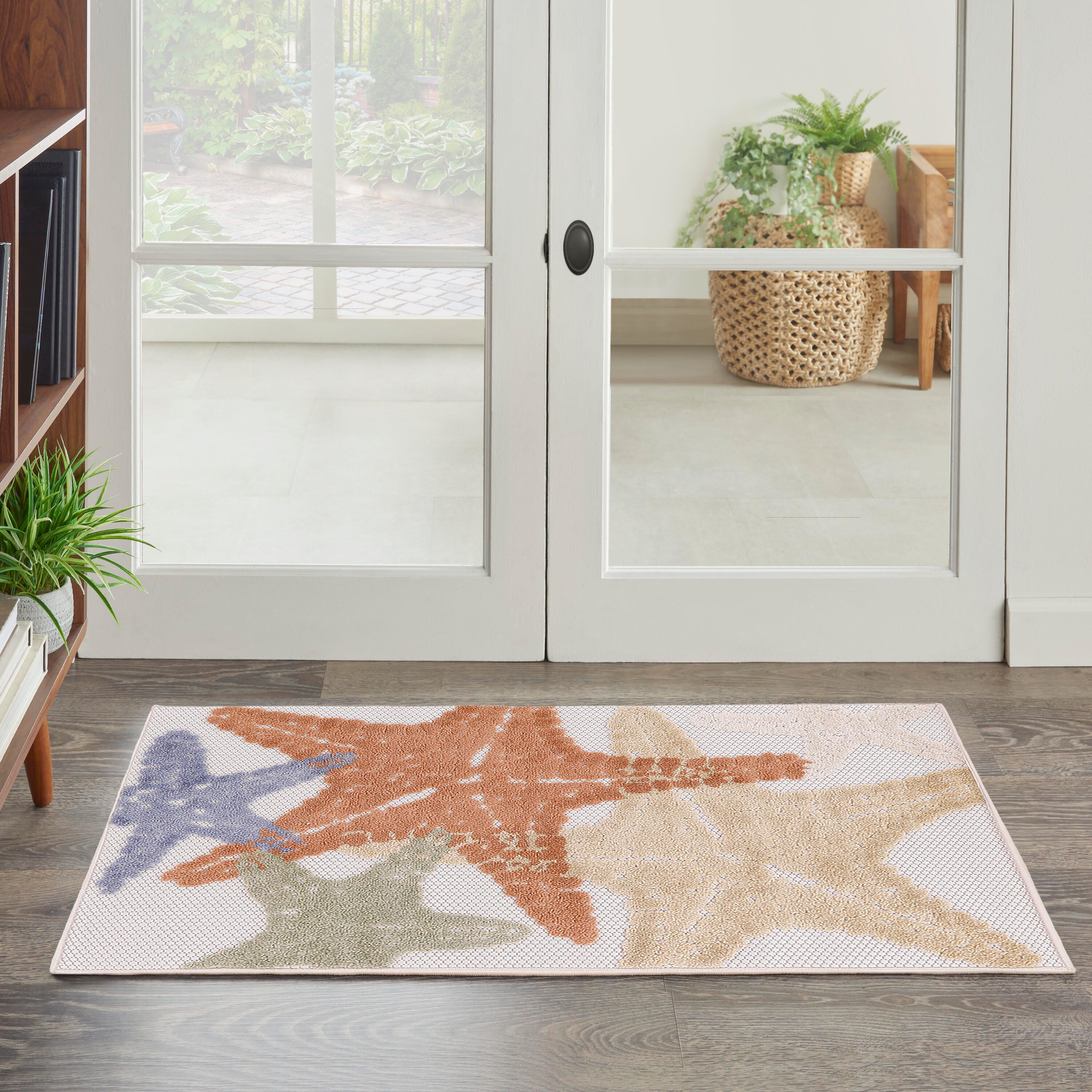 Click here for Nourison Home Splash 28 X 4 Starfish Indoor/Outdoo... prices
