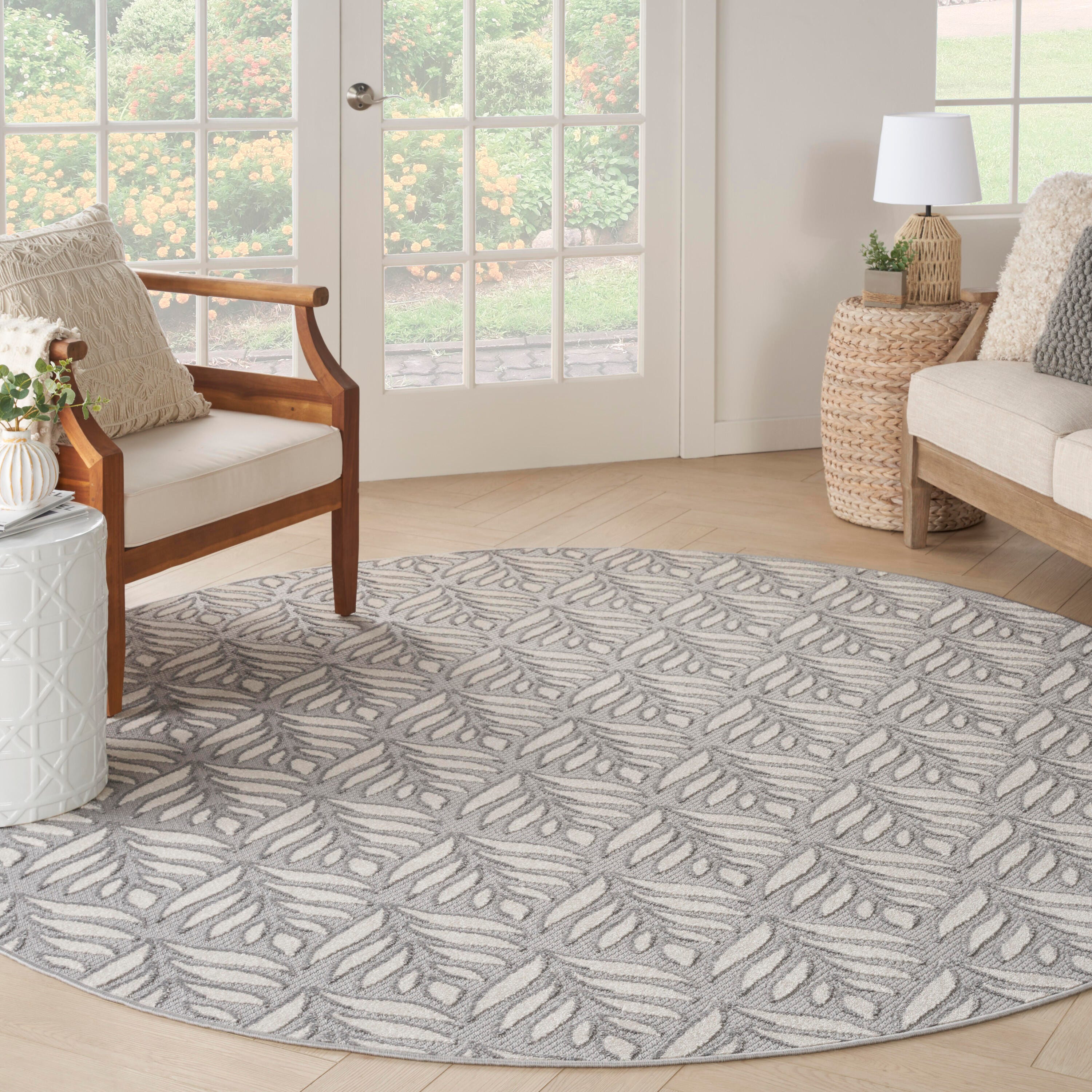 Click here for Nourison Home Splash 710 X Round Texture Area Rug... prices