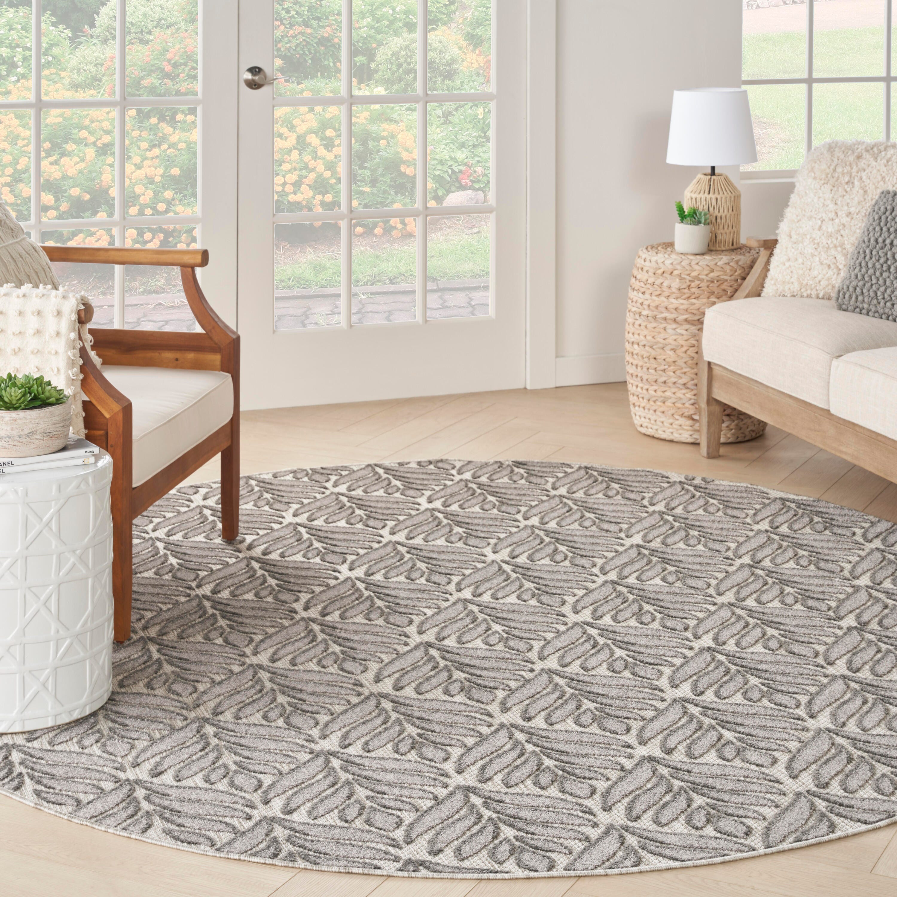 Click here for Nourison Home Splash 710X Round Texture Area Rug... prices