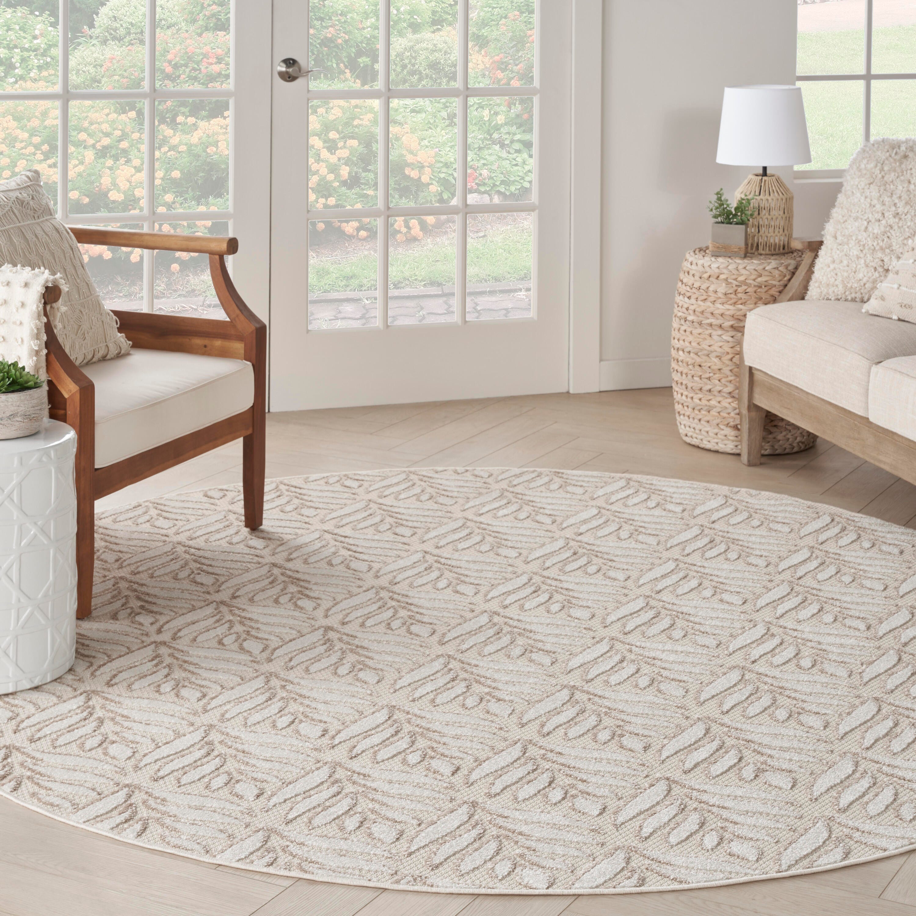 Click here for Nourison Home Splash 710X Round Texture Area Rug... prices