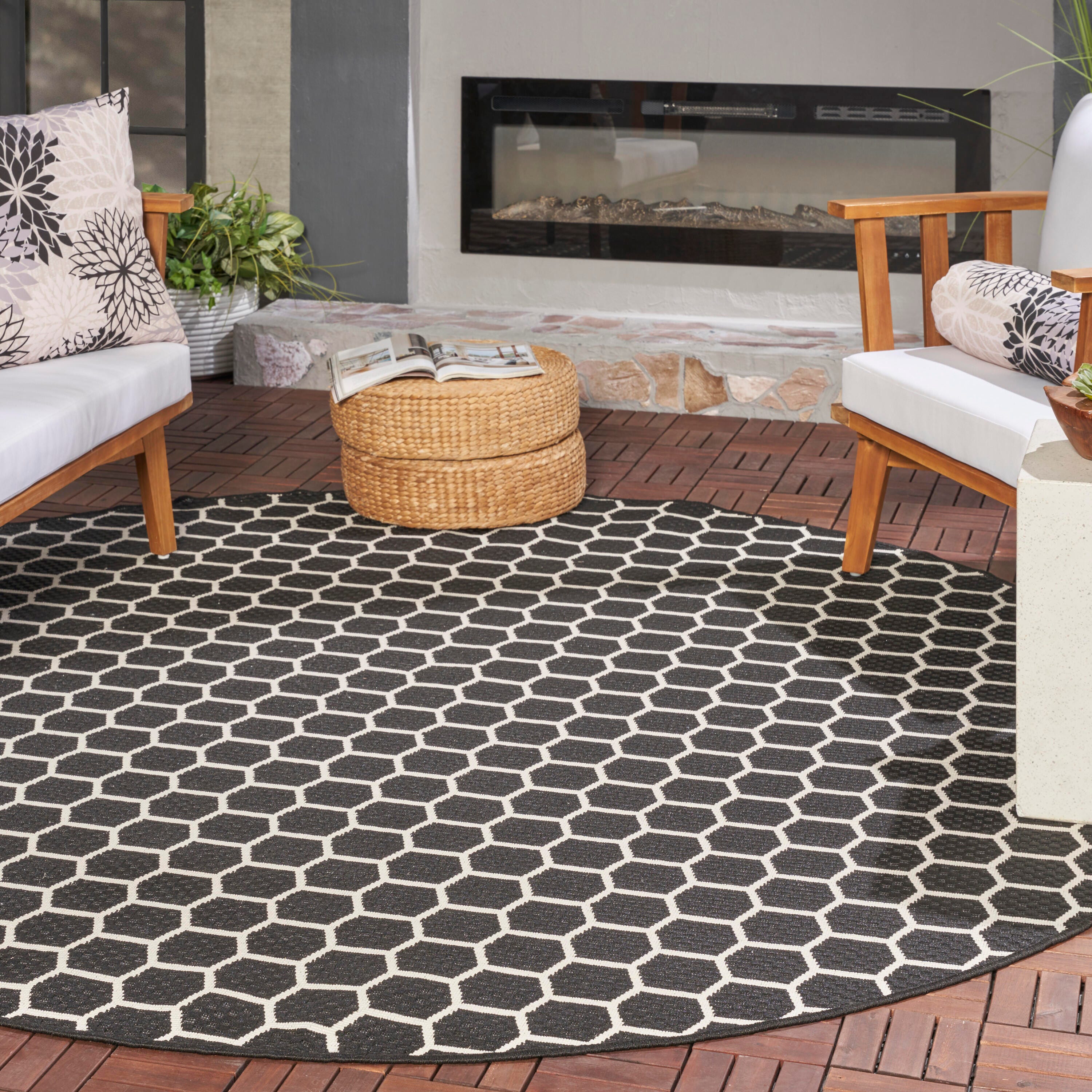 Click here for Nourison Home Twist Reversible Indoor/Outdoor 8 x... prices