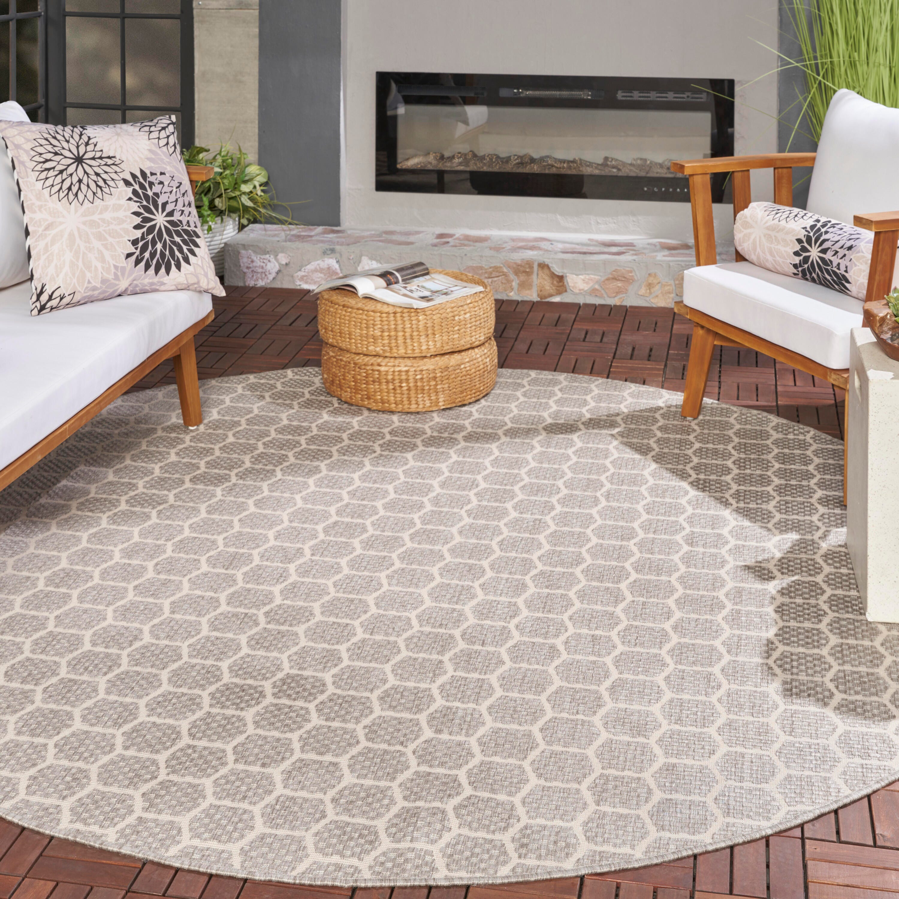 Click here for Nourison Home Twist Reversible Indoor/Outdoor 8 x... prices