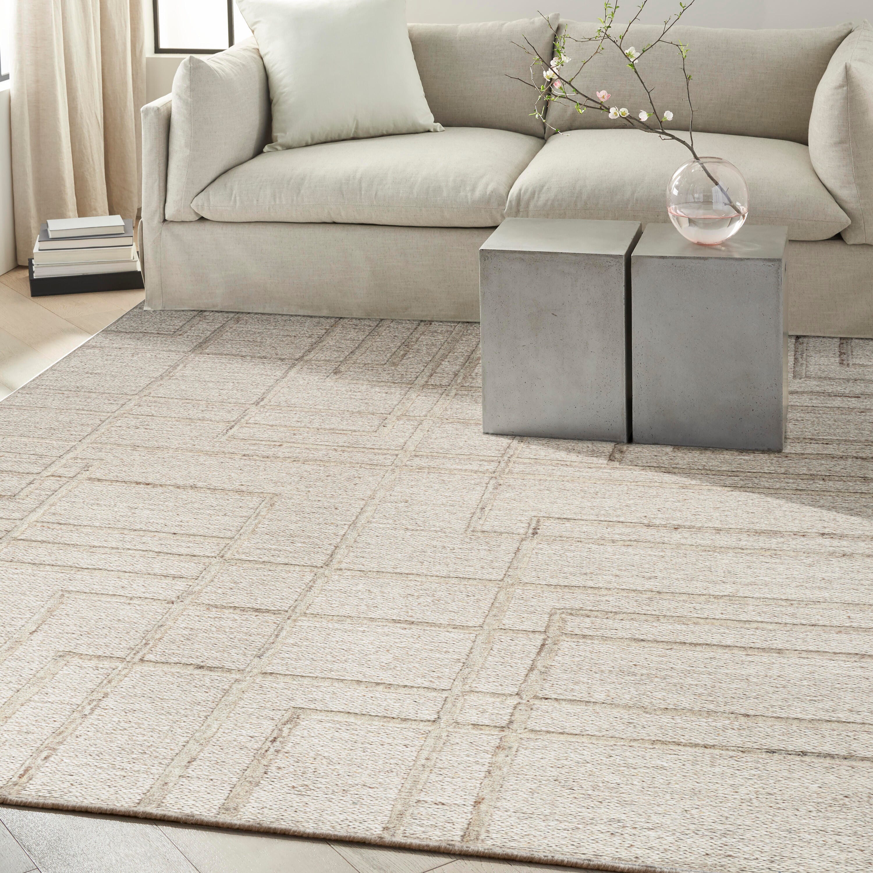 Click here for Calvin Klein Impressions 53 x 73 Area Rug  Silver prices