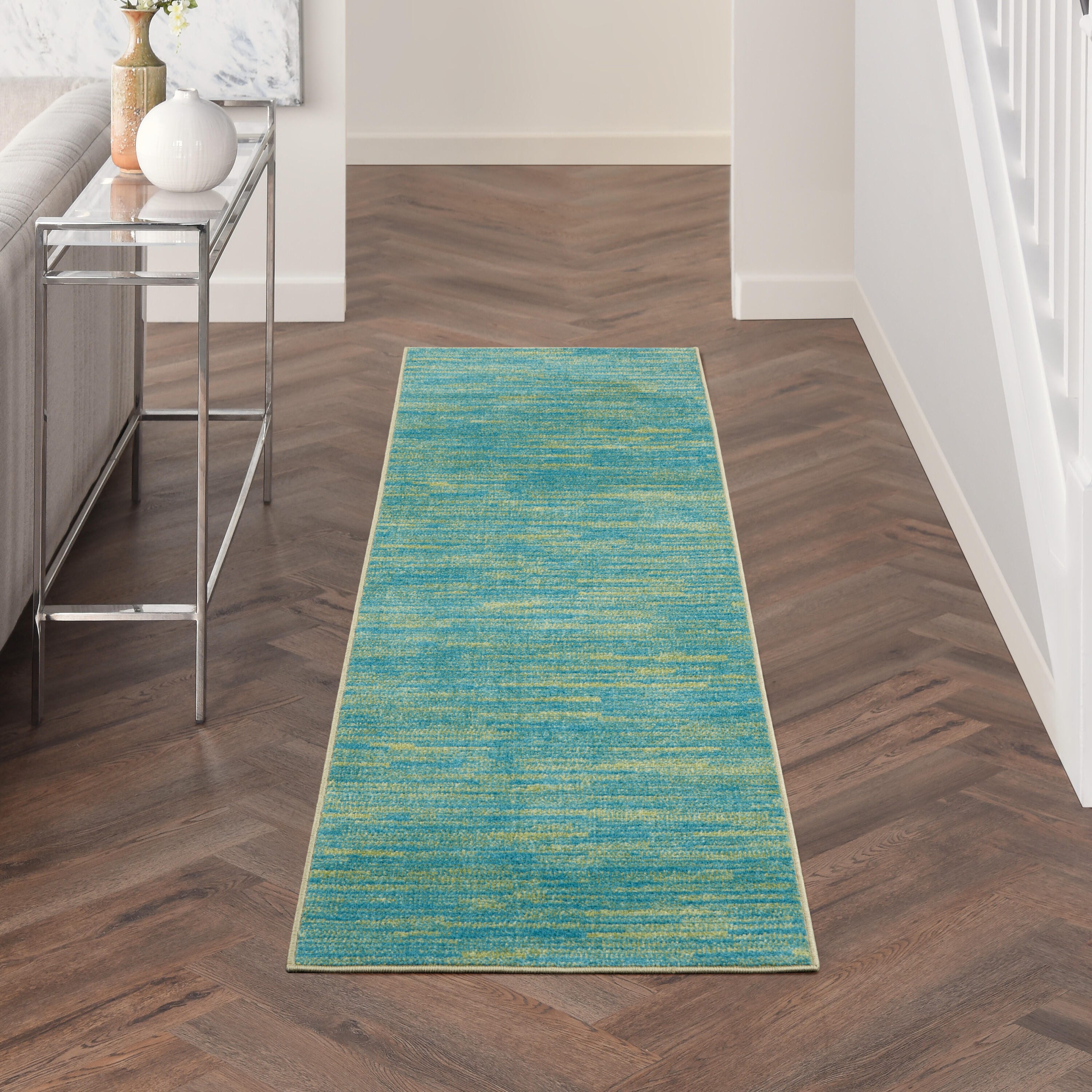 Click here for Nourison Home Outdoor Essentials 2 x 12 Runner Rug... prices