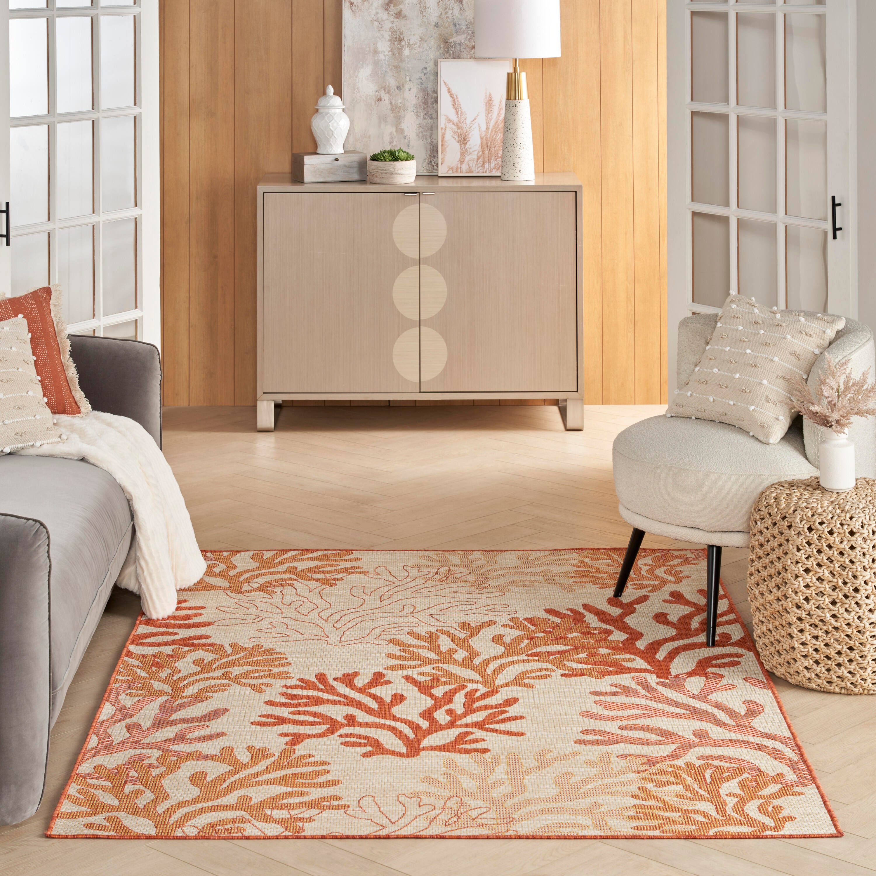 Click here for Nourison Home Coral Reef 4 x 6 Area Rug prices
