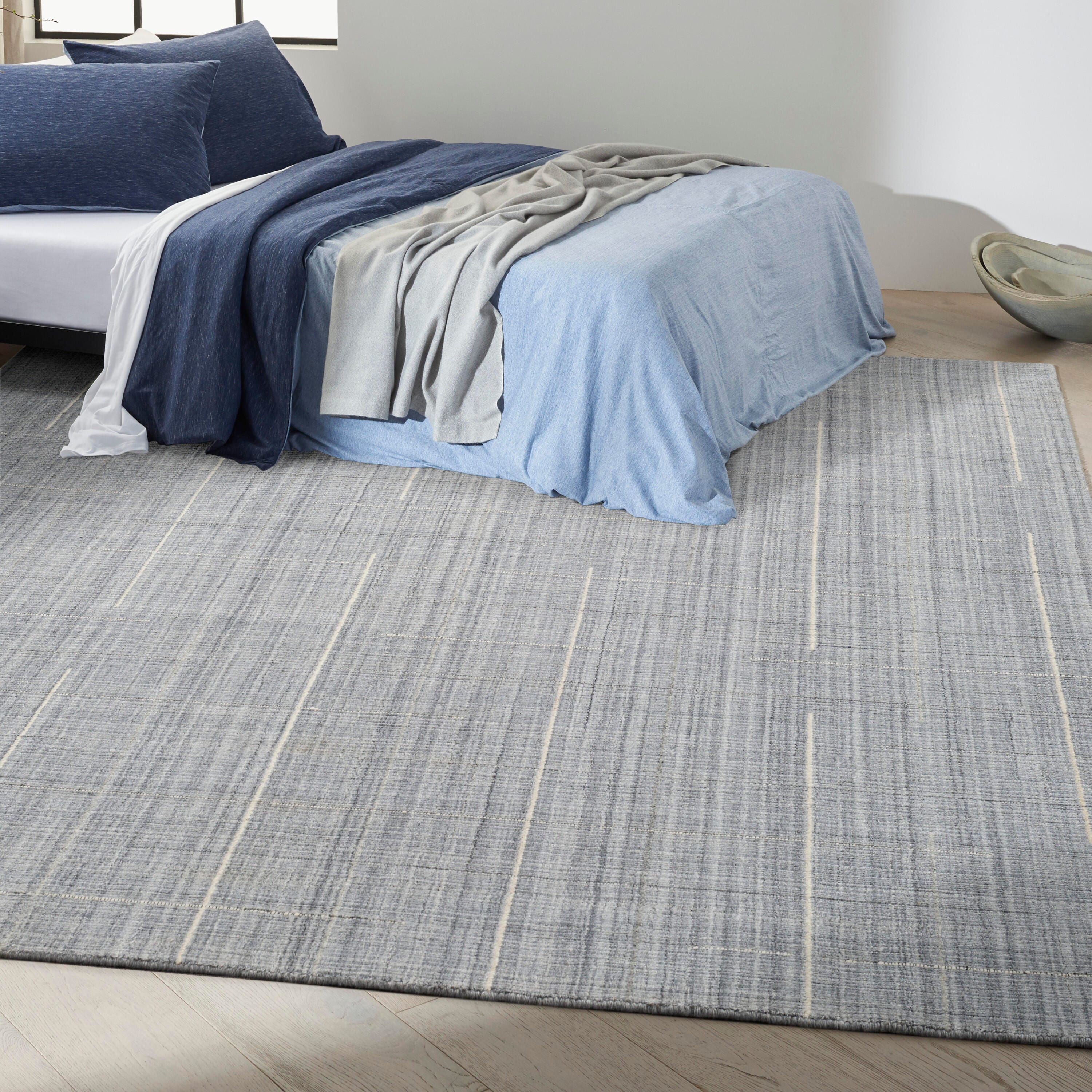 Click here for Calvin Klein Architectura 79 x 99 Area Rug  Denim prices