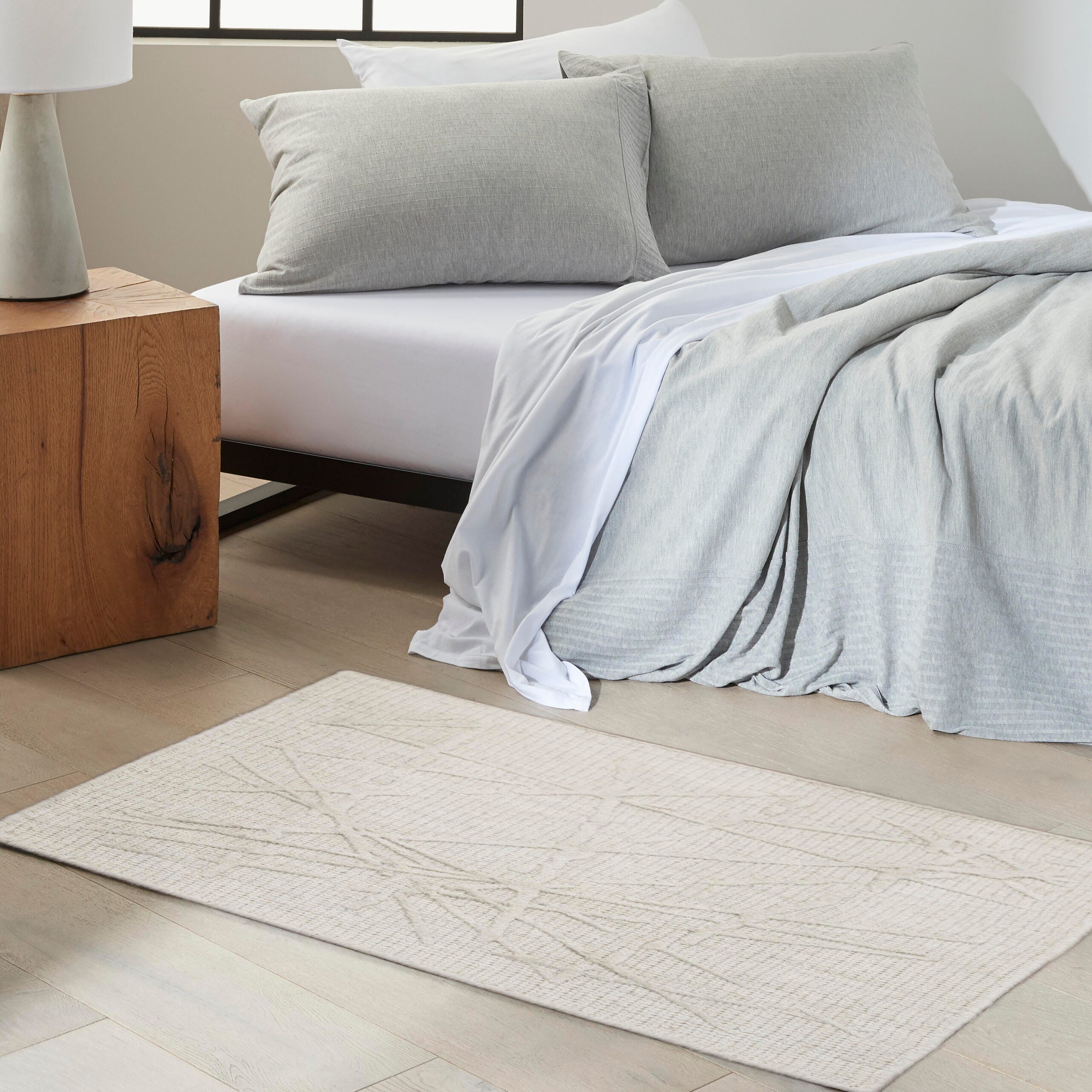 Click here for Calvin Klein Wander 2 x 3 Area Rug  Ivory/Gray prices