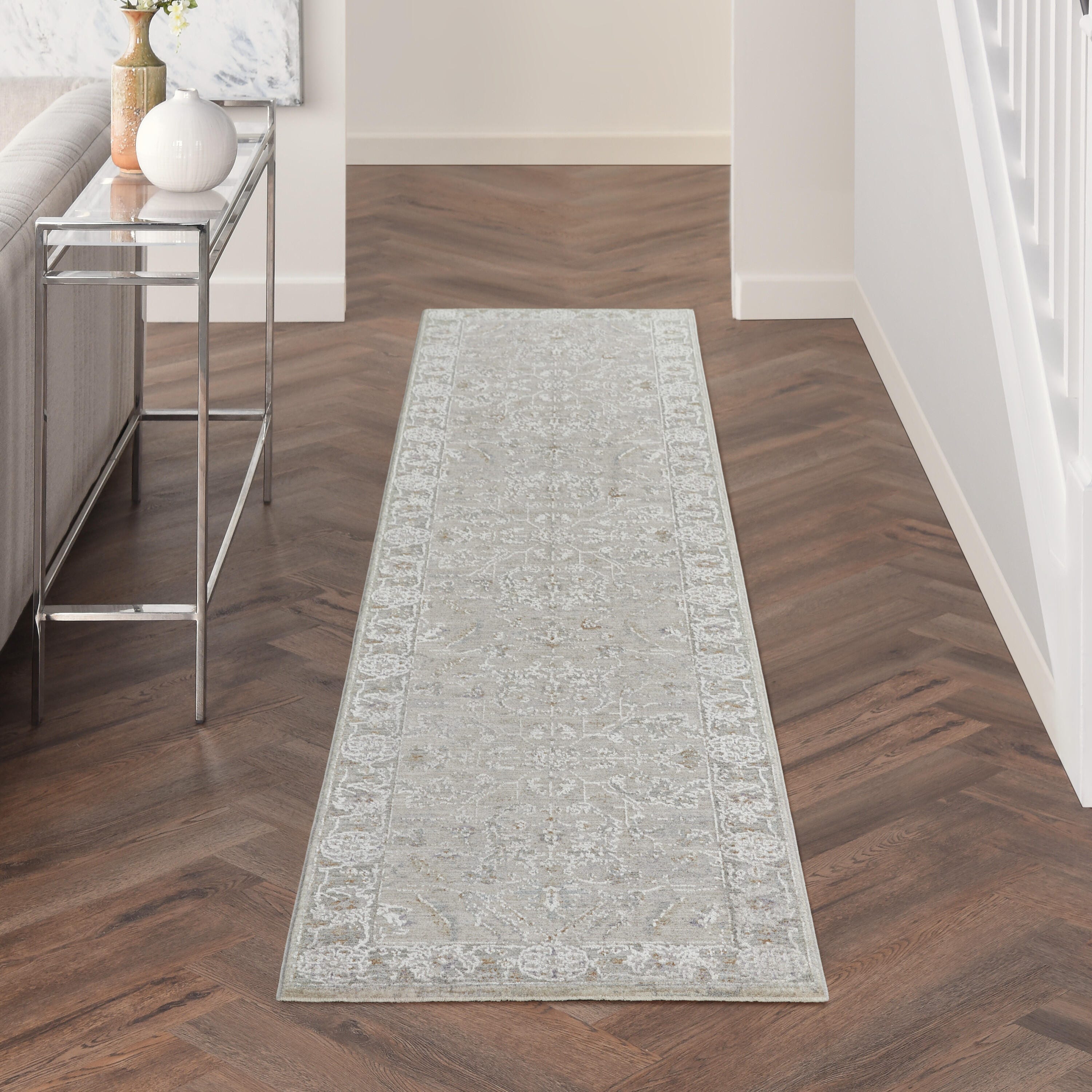 Click here for Nourison Home Infinite Serged 23 x 102 Runner Rug... prices
