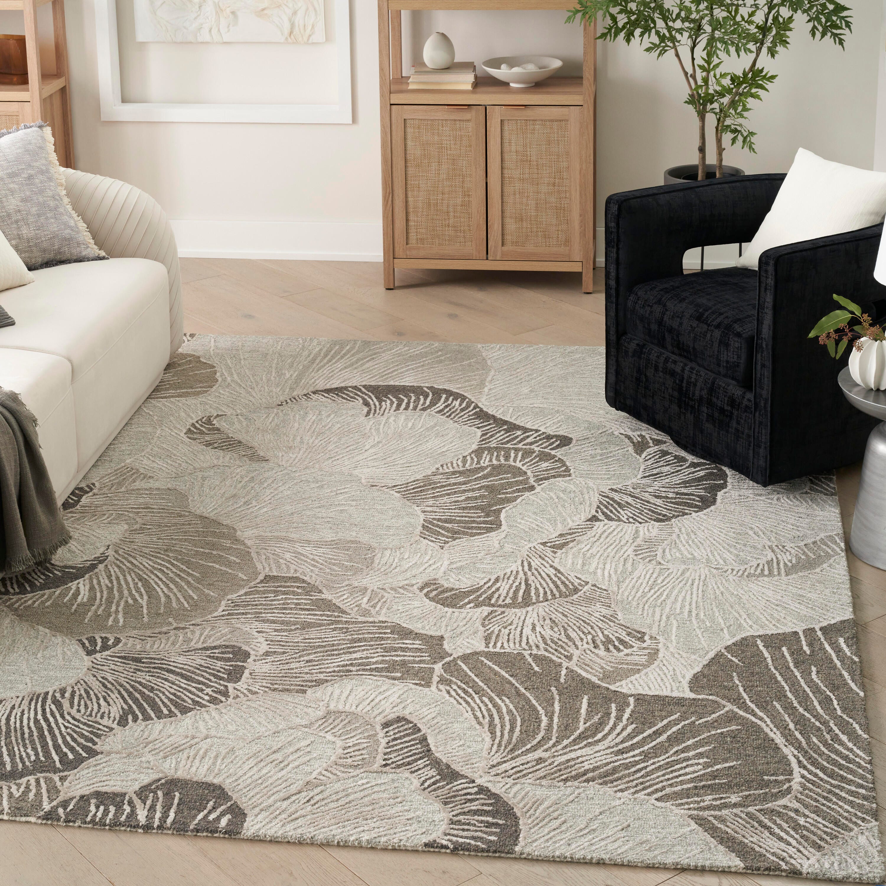 Click here for Nourison Home Avra 53 x 73 Area Rug  Gray prices