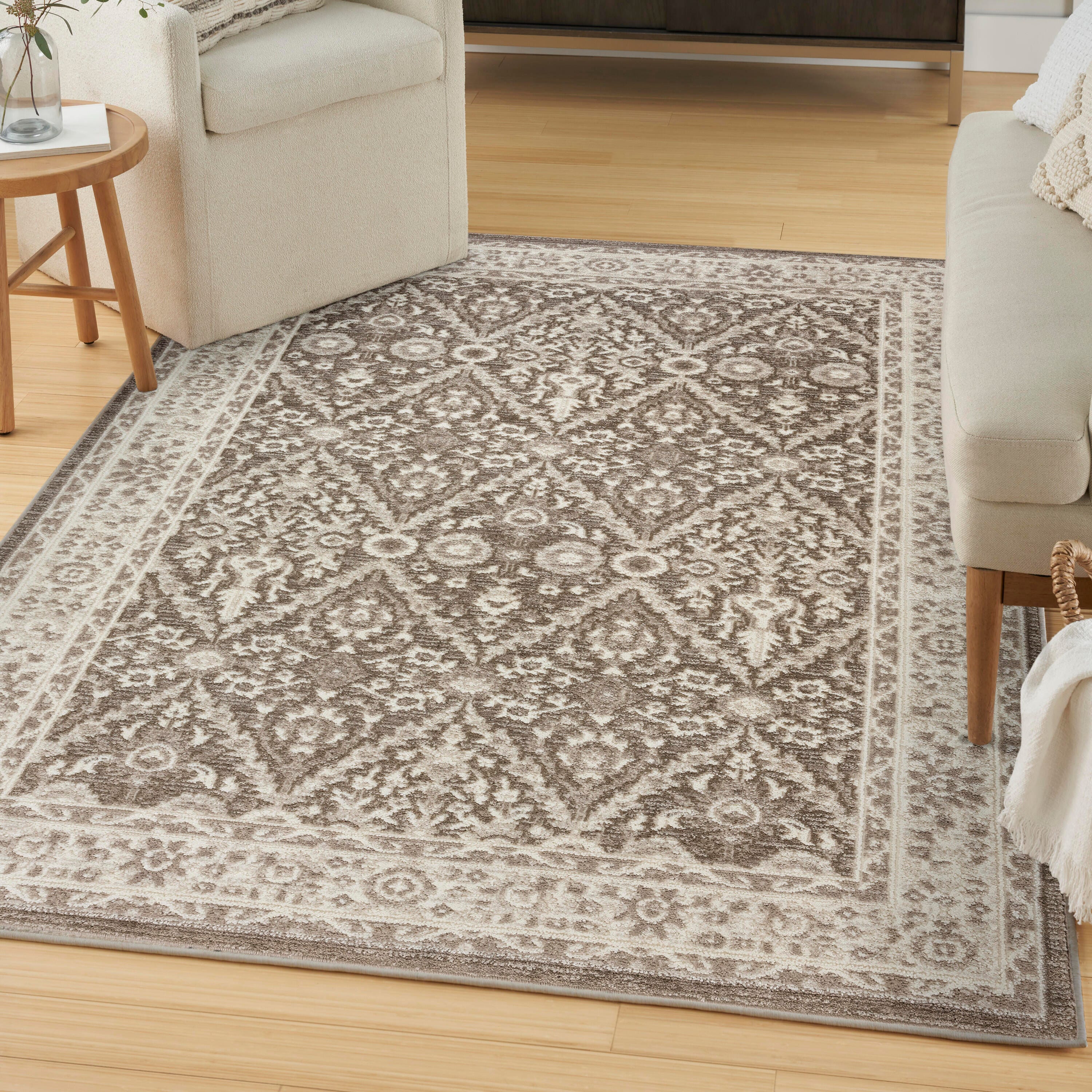 Click here for Nourison Home Eco Cycle Persian Floral 311 x 511 A... prices