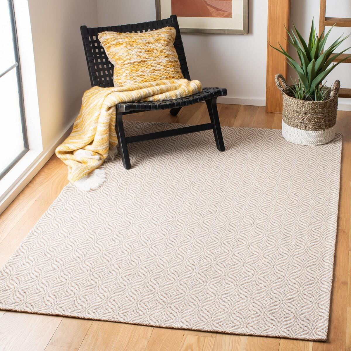 Click here for Safavieh Augustine Casual 5 x 77 Area Rug  Taupe/C... prices