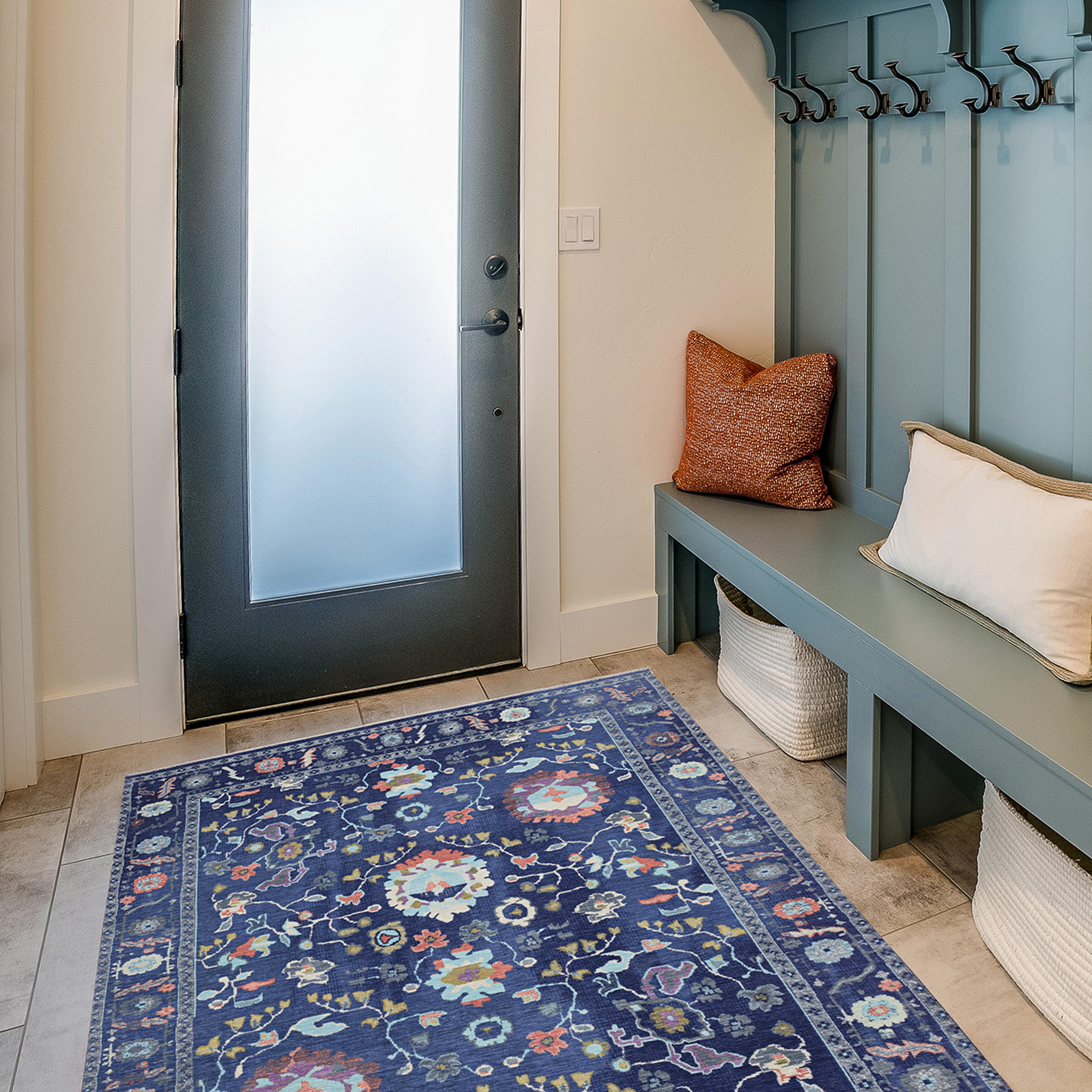 Click here for Linon Lana Edina 3 X 5 Accent Rug  Navy prices