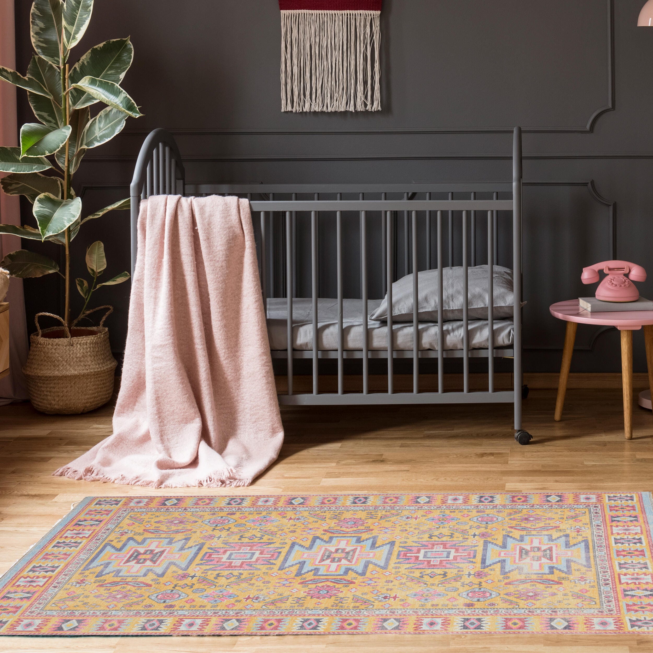 Click here for Linon Lana Sivas 3 X 5 Accent Rug  Yellow prices