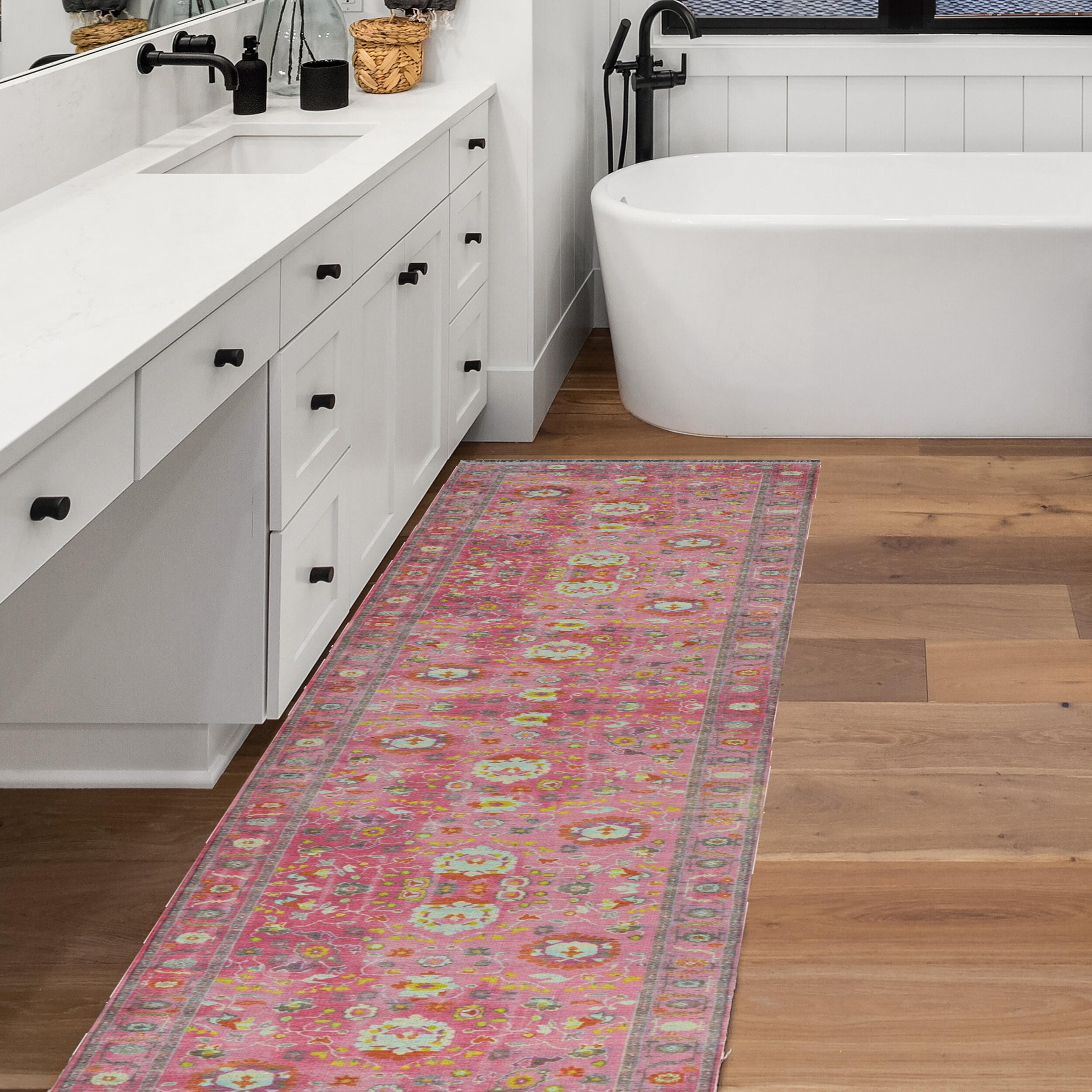 Click here for Linon Lana Aydin 2 X 10 Runner Rug  Pink prices