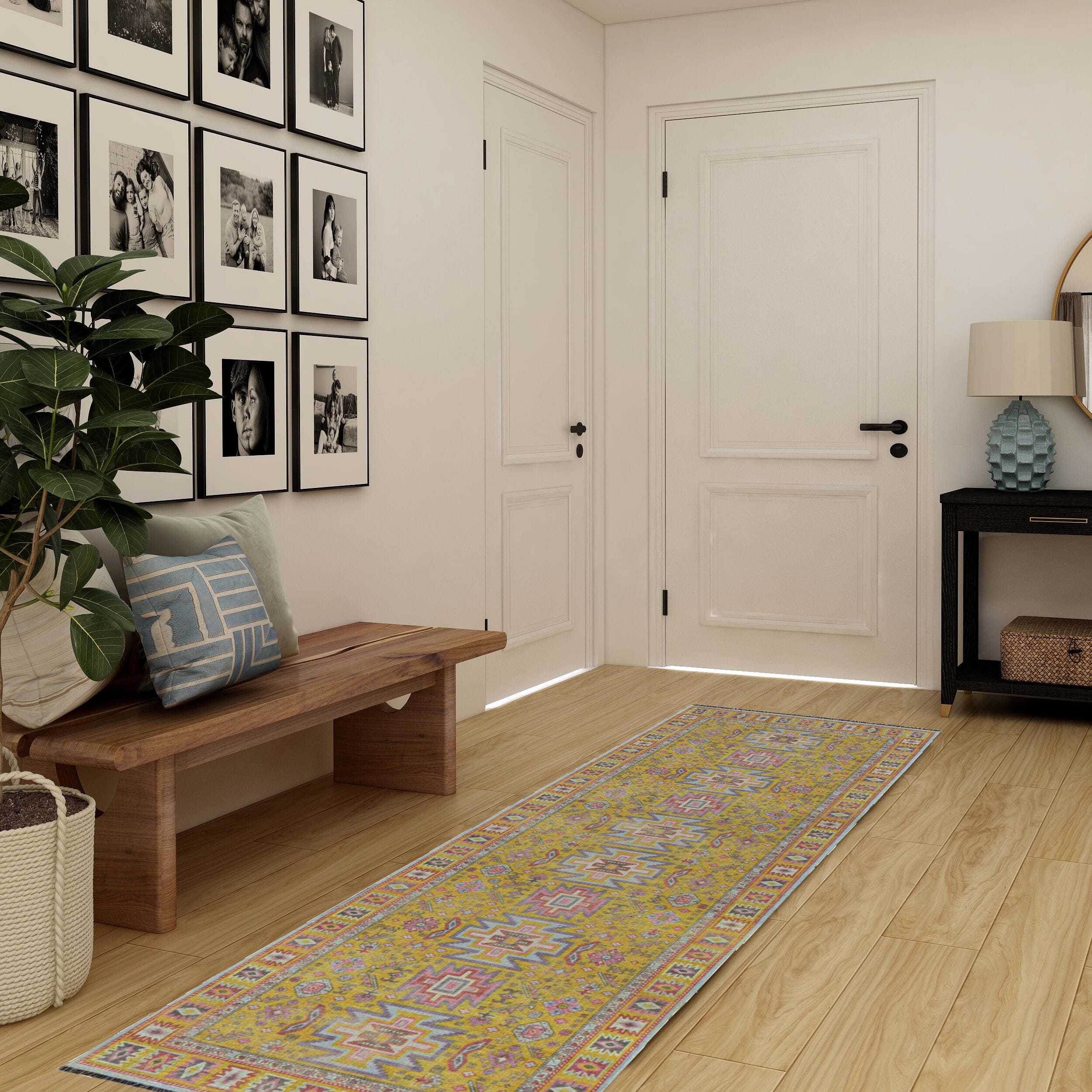 Click here for Linon Lana Sivas 2 X 10 Runner Rug  Yellow prices