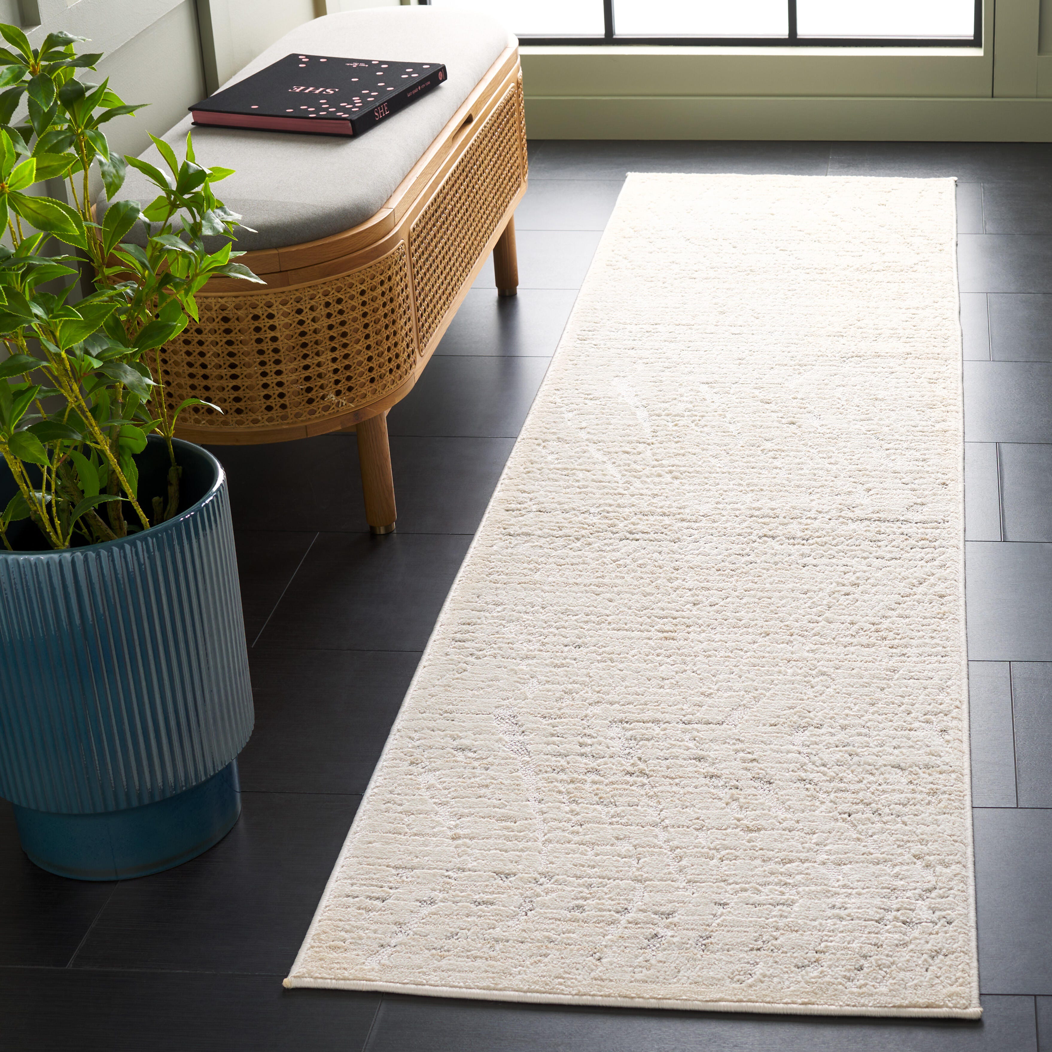 Click here for Safavieh Elmhurst Carrie 2 2 x 8 Runner Rug  Ivory... prices