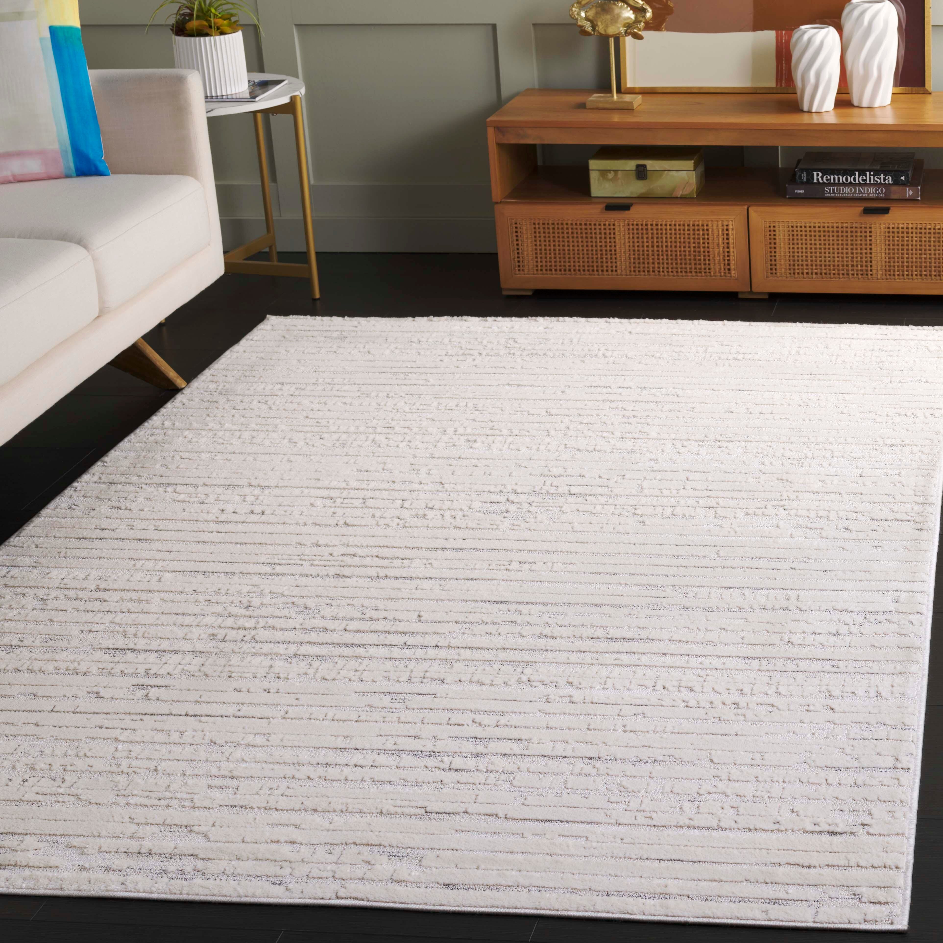 Click here for Safavieh Elmhurst Debbee 4 x 6 Area Rug  Ivory/Gra... prices