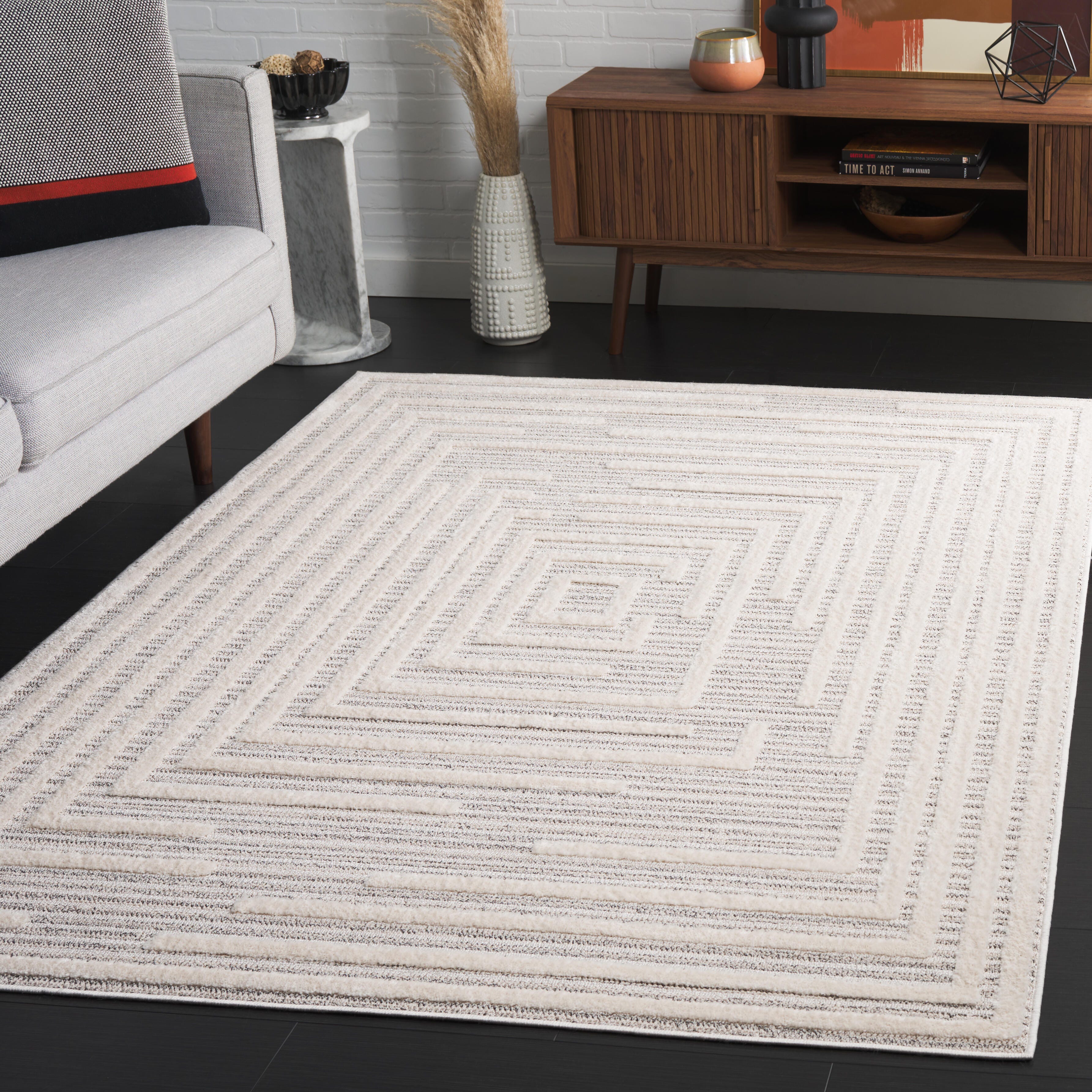 Click here for Safavieh Elmhurst Dzanna 9 x 12 Area Rug  Ivory/Gr... prices