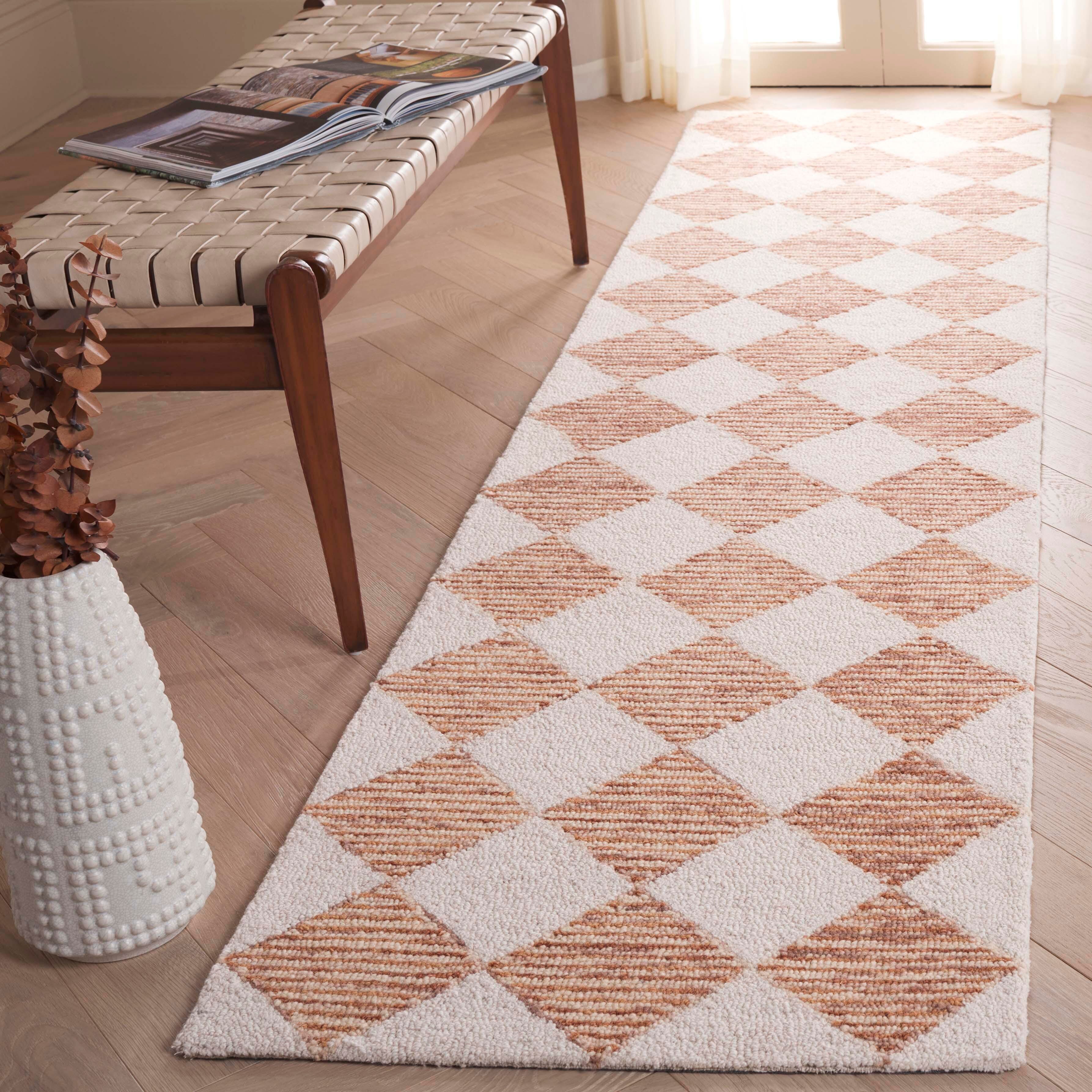 Click here for Safavieh Ebony Todosia 2 3 x 9 Runner Rug  Rust/Iv... prices