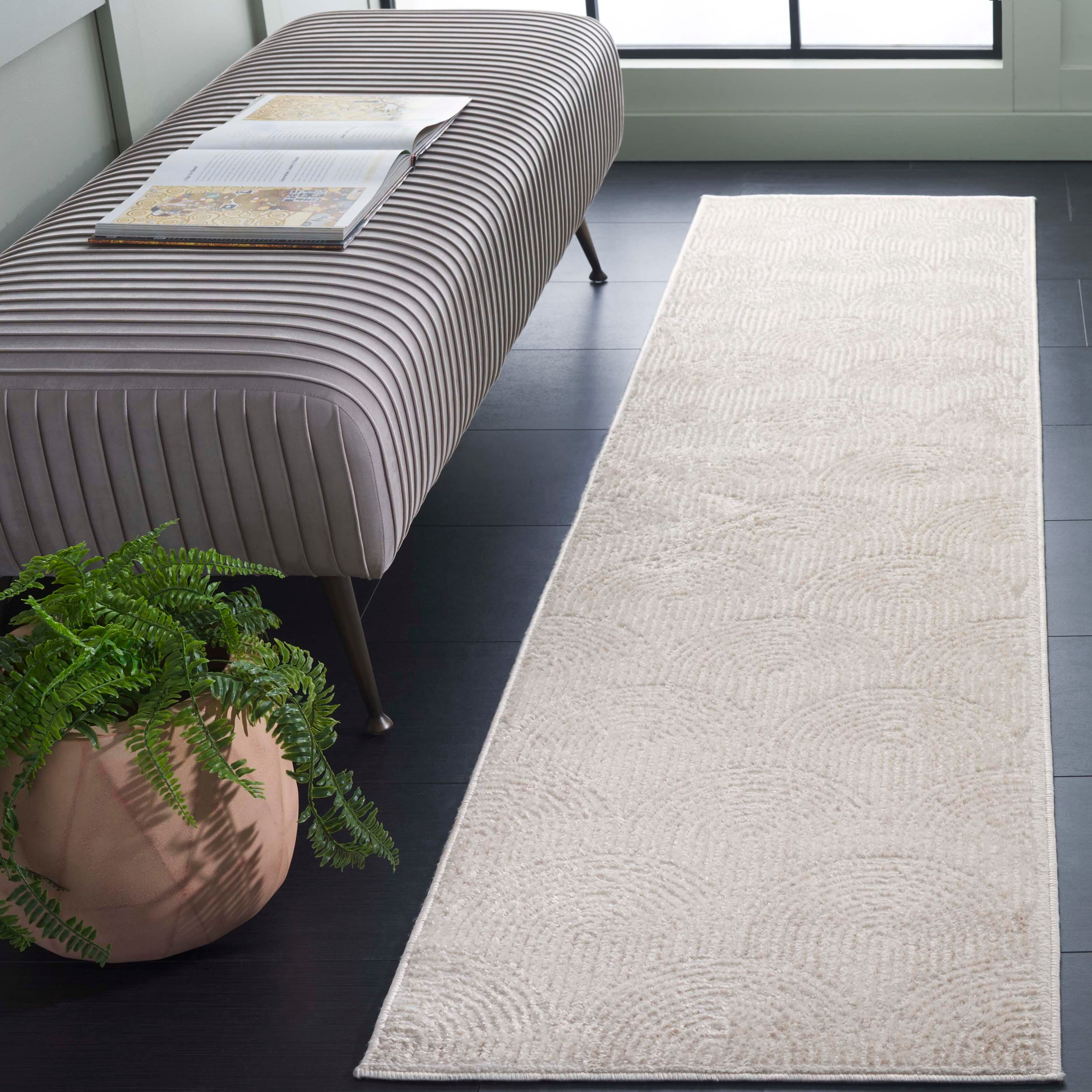 Click here for Safavieh Maya Wiwi 2 x 8 Runner Rug  Ivory/Beige prices