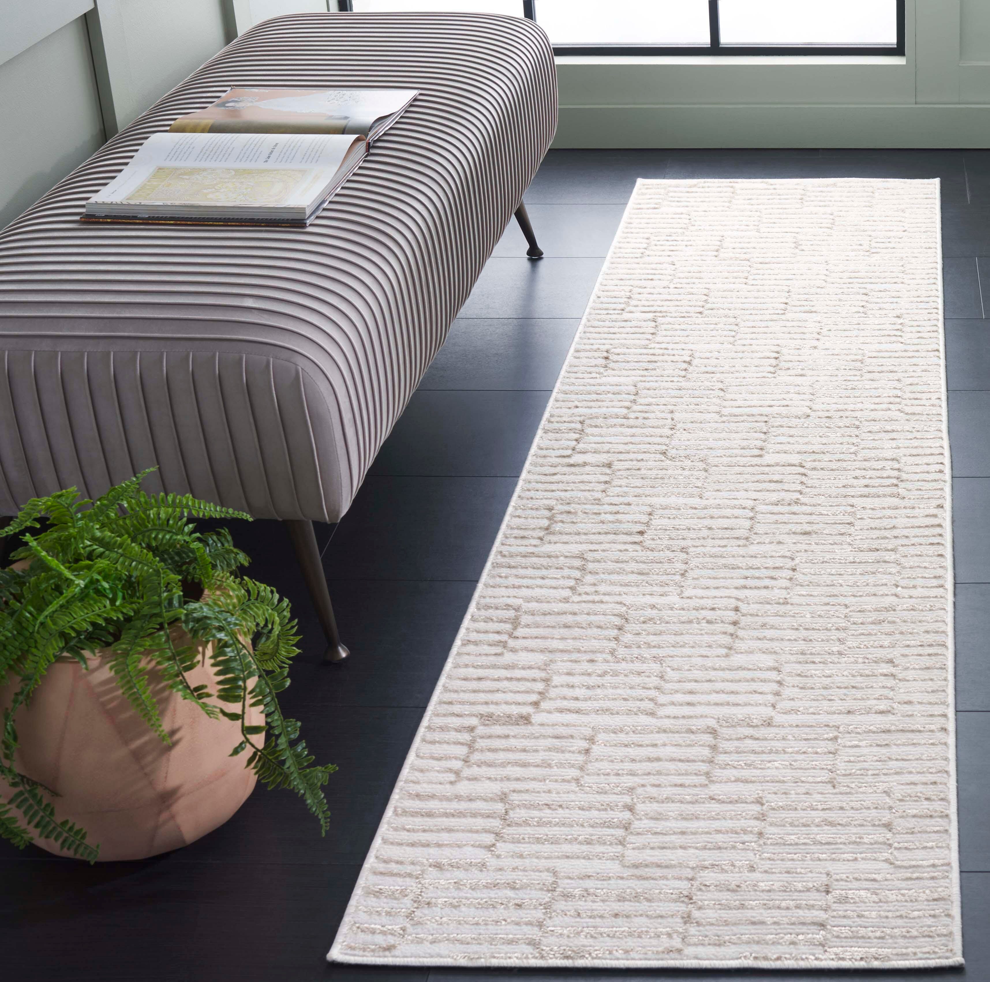 Click here for Safavieh Maya Narda 2 x 8 Runner Rug  Ivory/Beige prices