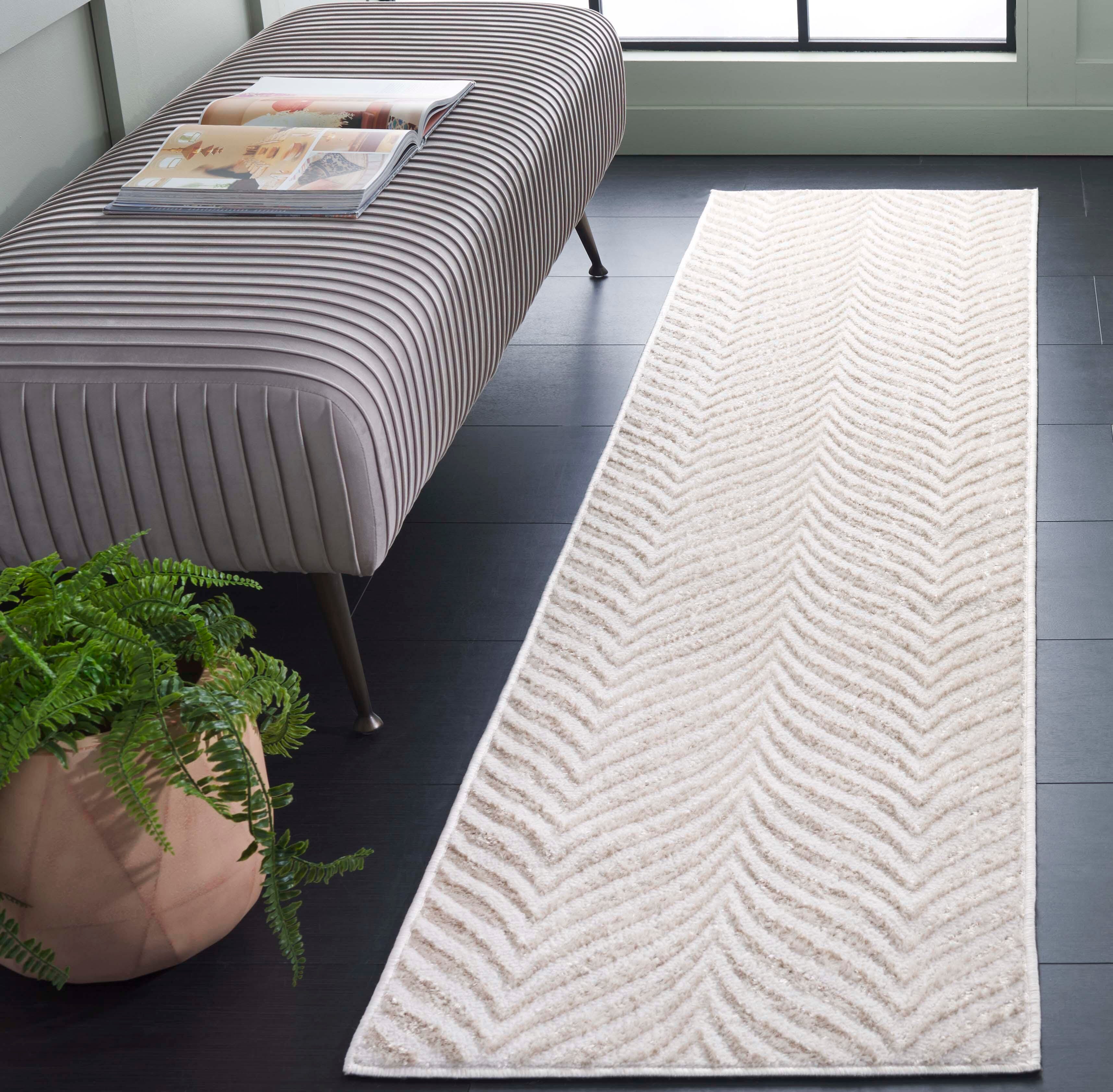 Click here for Safavieh Maya Naxhie 2 x 8 Runner Rug  Ivory/Beige prices