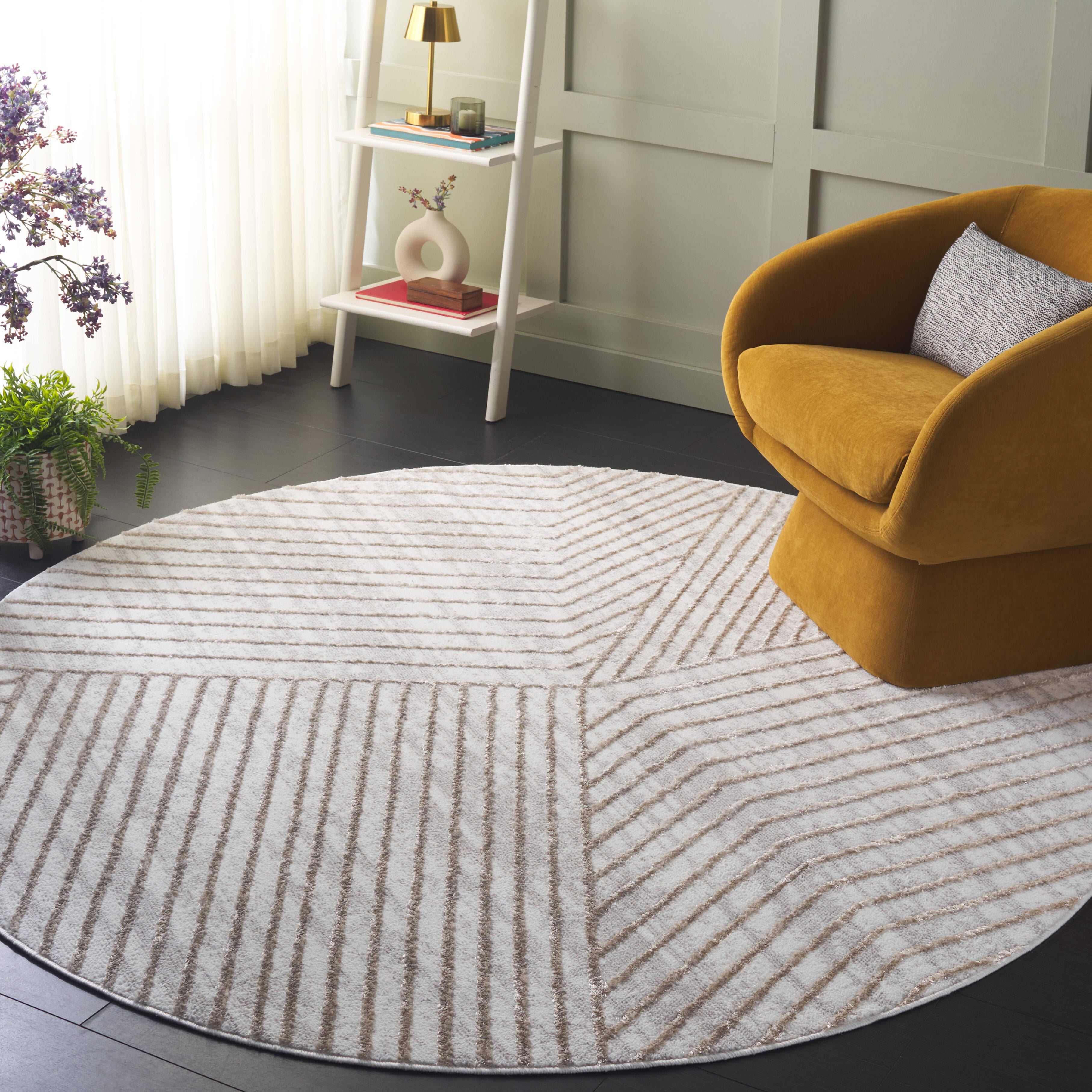 Click here for Safavieh Maya Elisheva 8 x 10 Area Rug  Ivory/Beig... prices