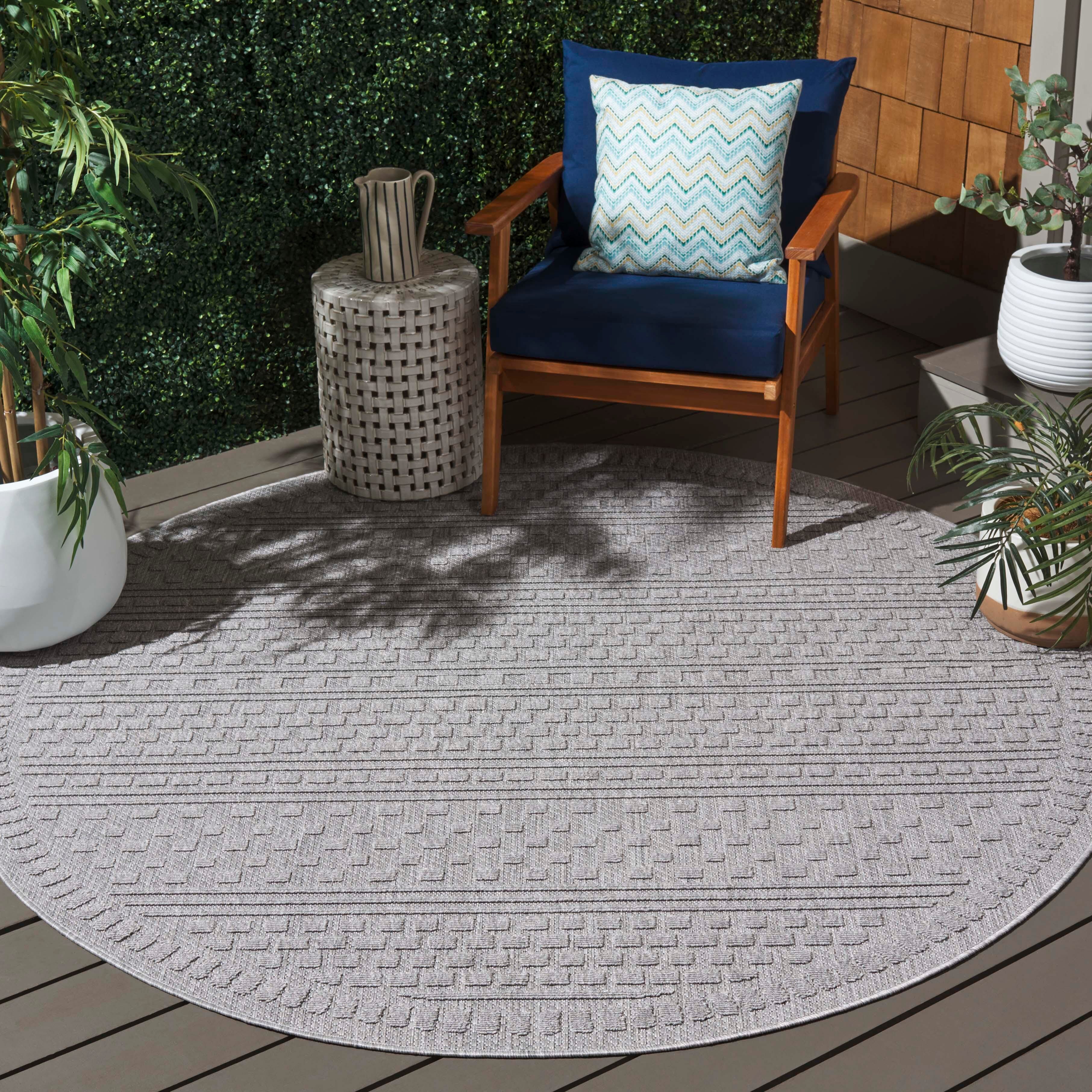 Click here for Safavieh Milos Rezarta 6 7 x Round Area Rug  Gray prices