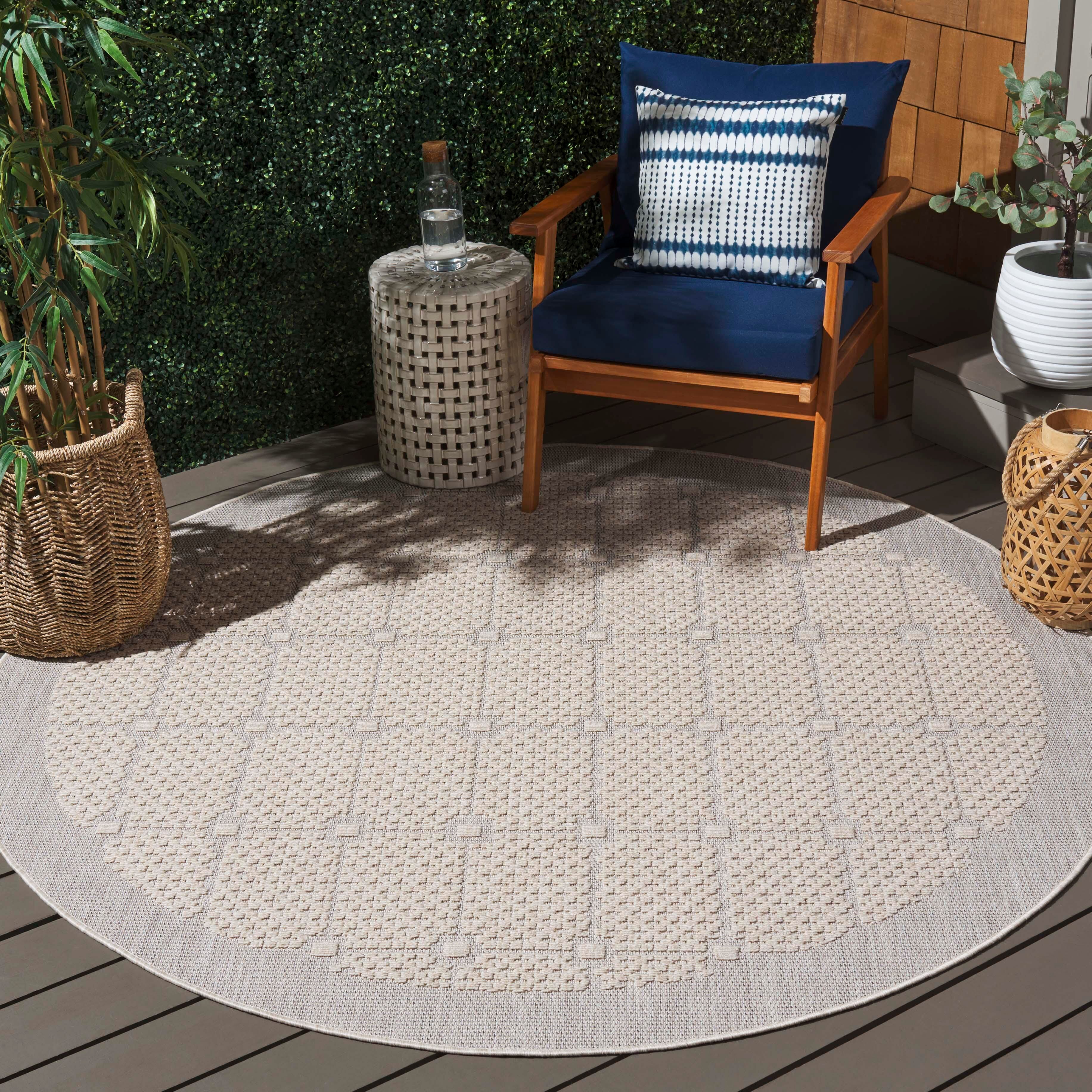 Click here for Safavieh Milos Stine 6 7 x 6 7 Round Area Rug  Bei... prices