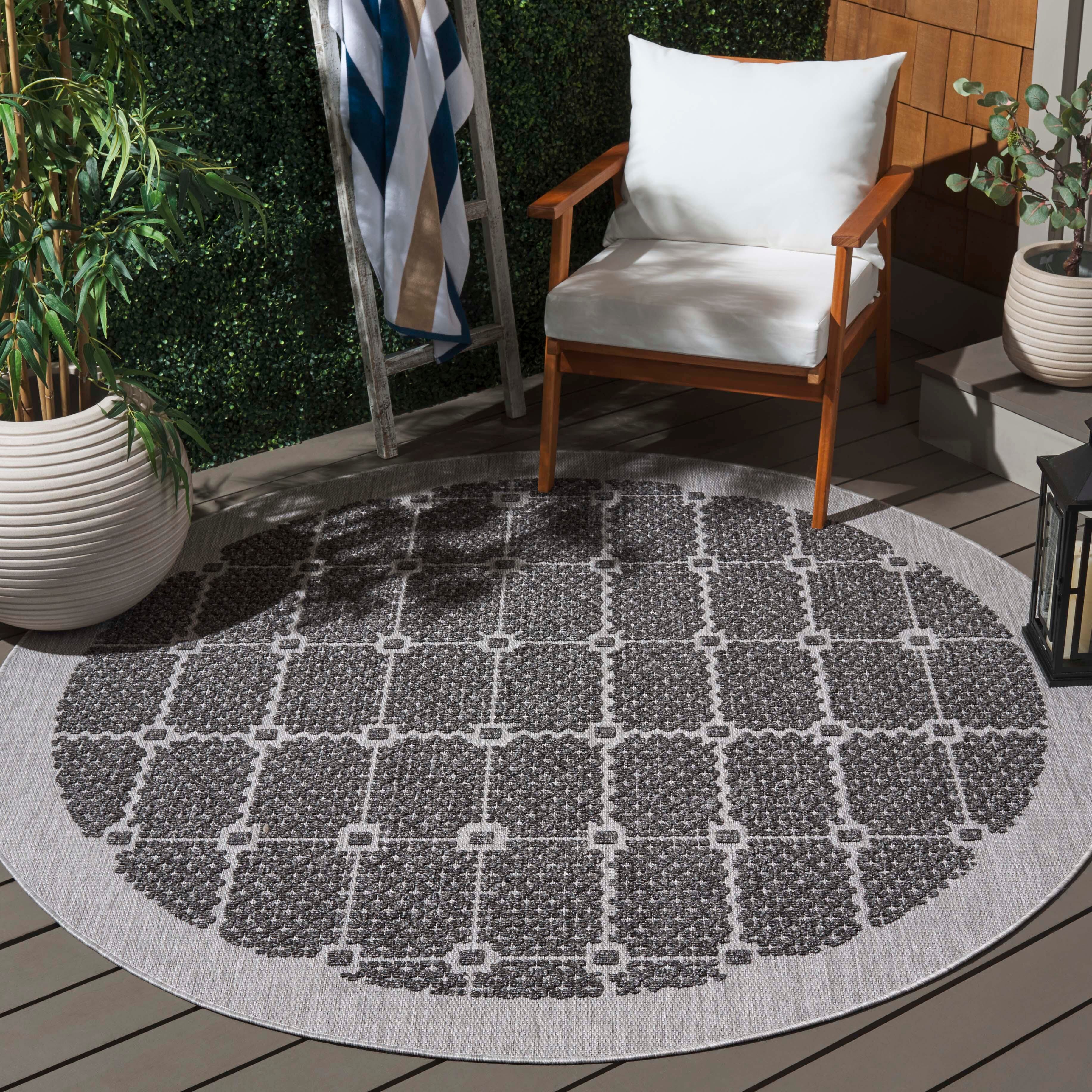 Click here for Safavieh Milos Stine 6 7 x Round Area Rug  Charcoa... prices