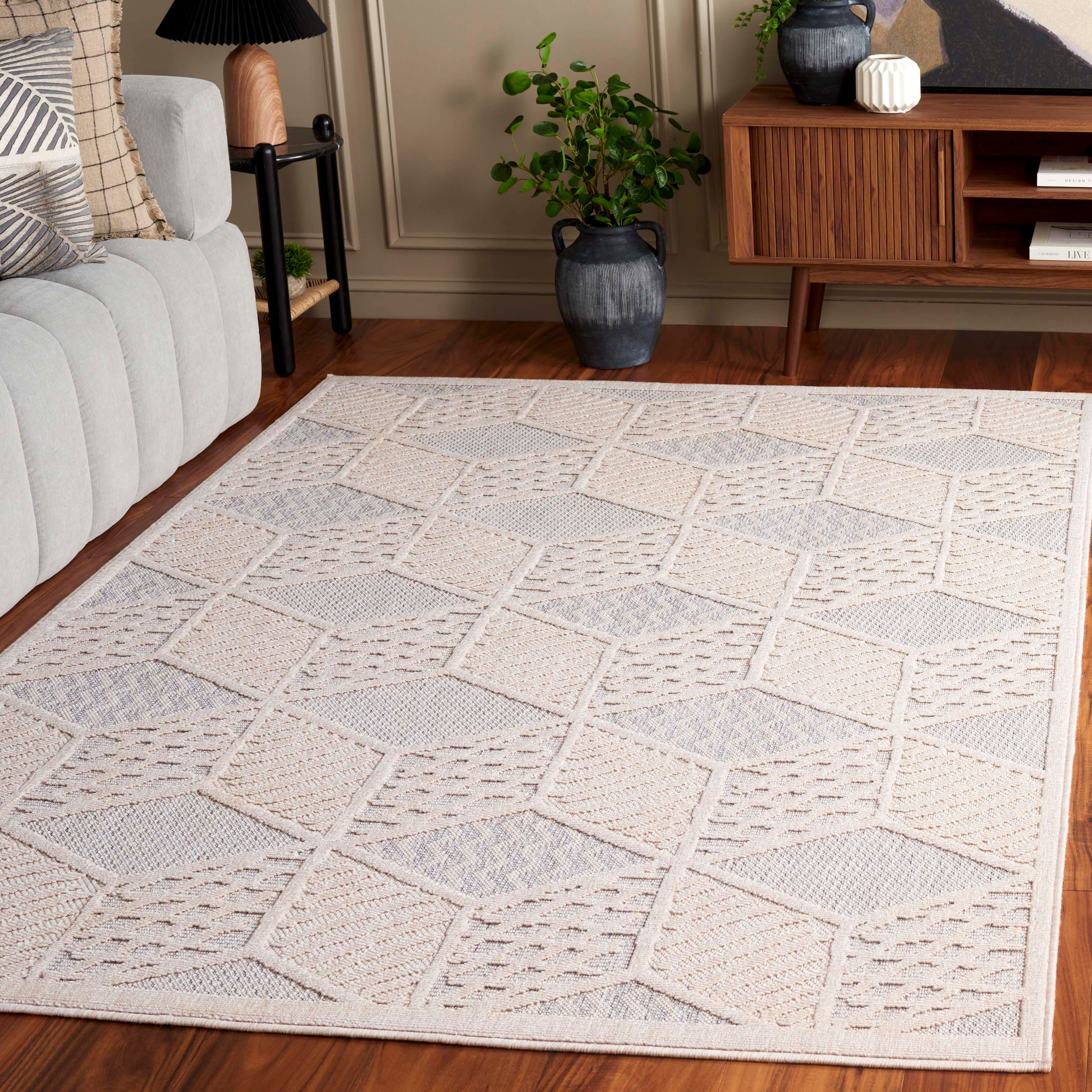 Click here for Safavieh Milos Iole 6 7 x Square Area Rug  Ivory prices