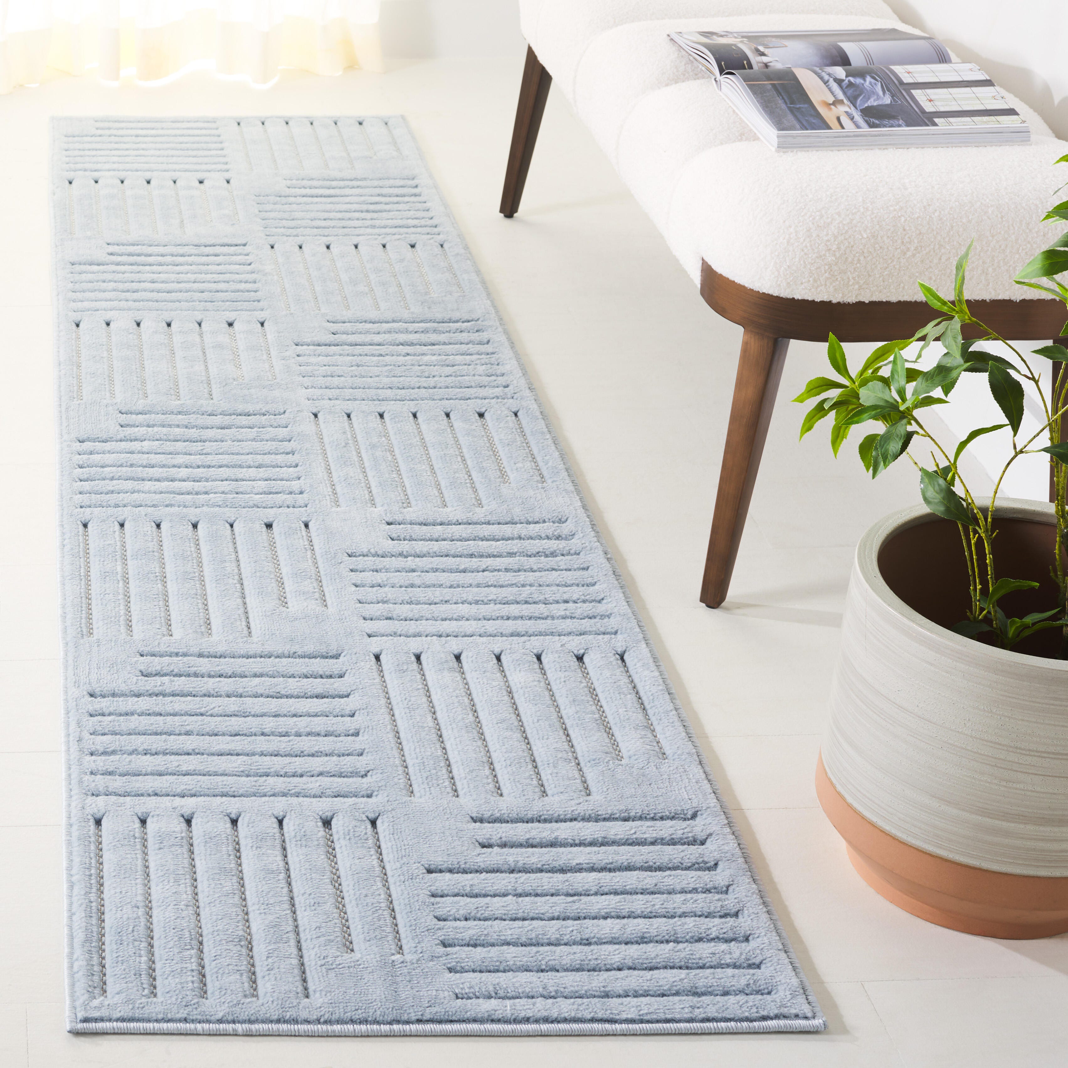 Click here for Safavieh Selena Margreth 2 2 x 8 Runner Rug  Blue prices