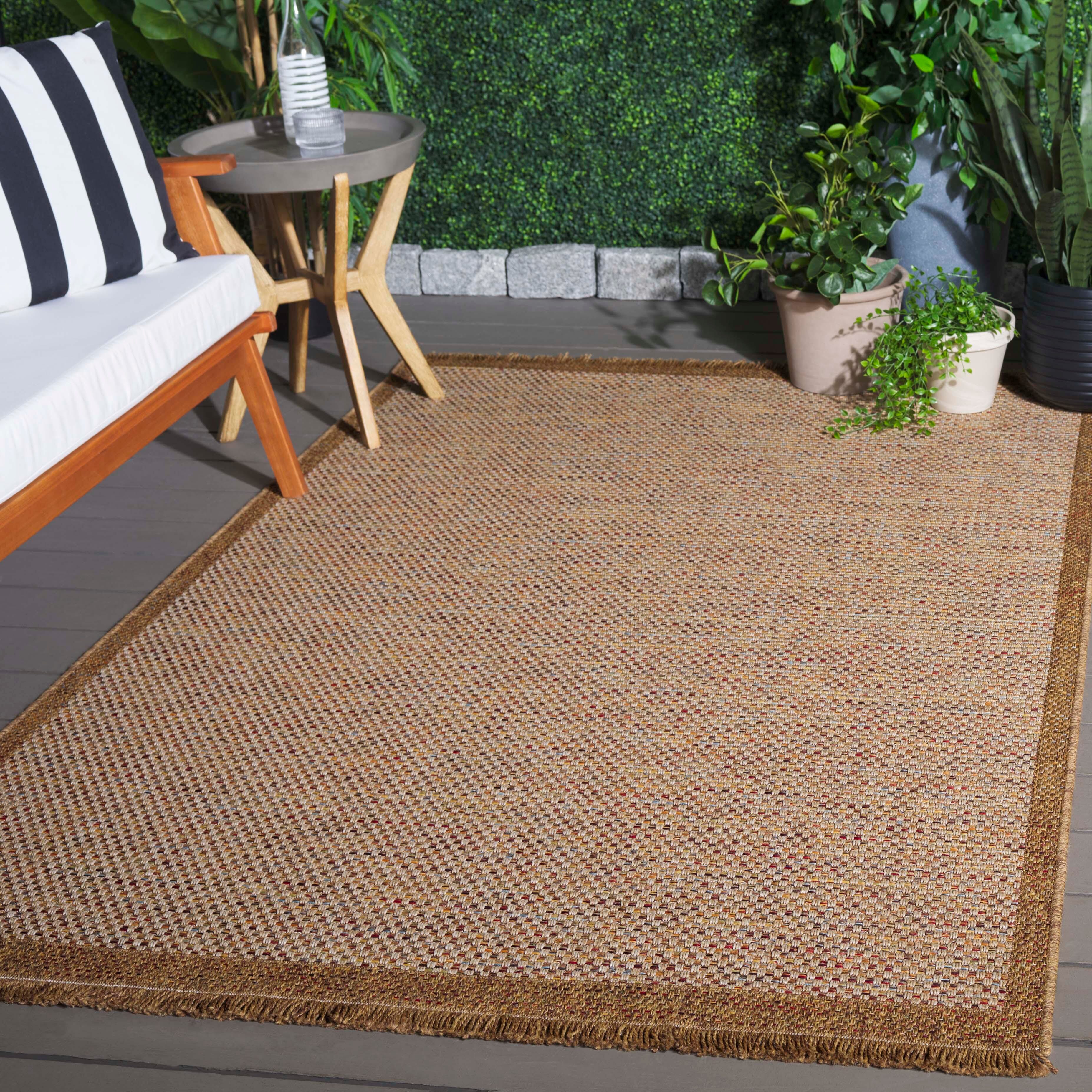 Click here for Safavieh Wicker Bucura 9 x 12 Area Rug  Natural/Br... prices