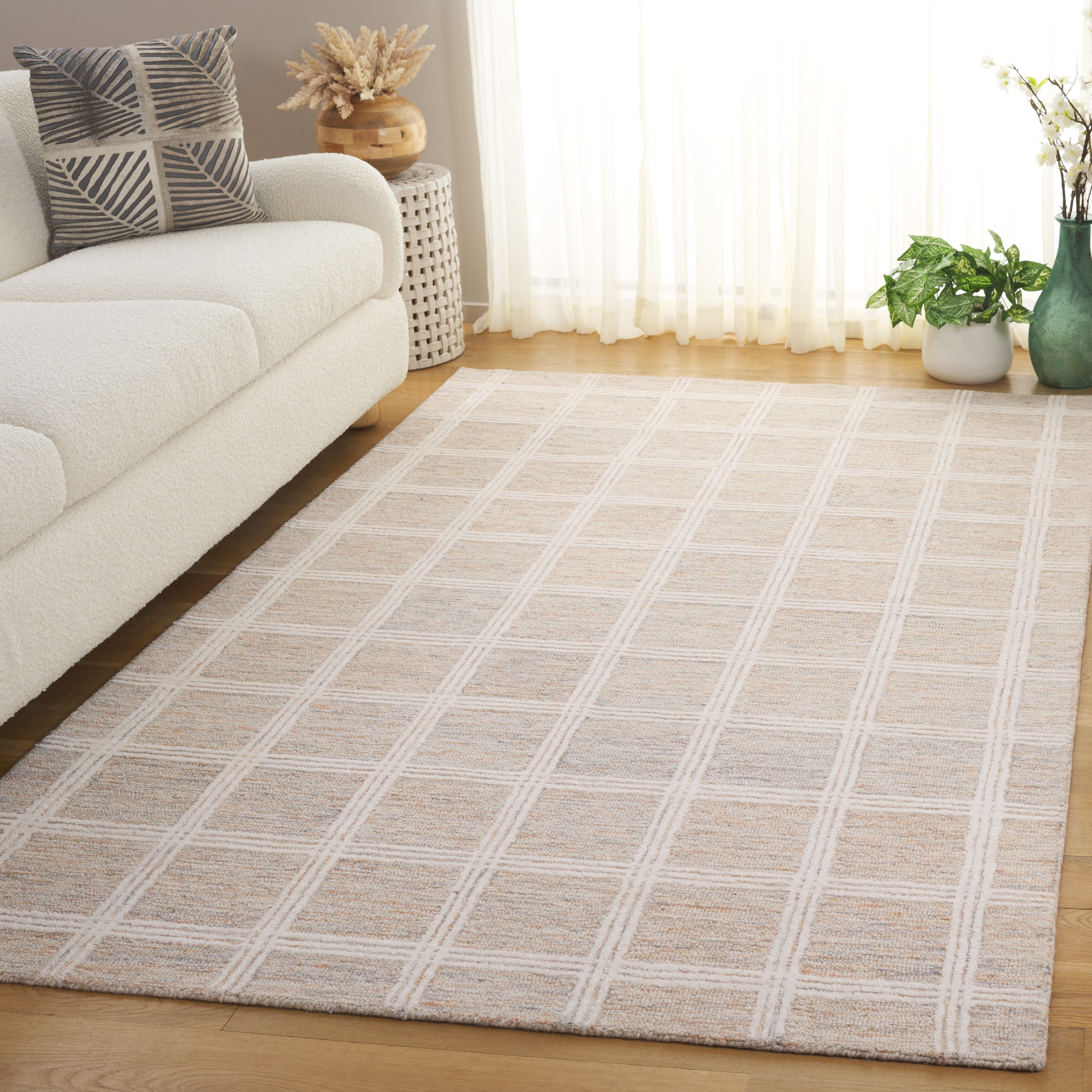 Click here for Safavieh Pine Zymryd 5 x 8 Area Rug  Rust/Ivory prices