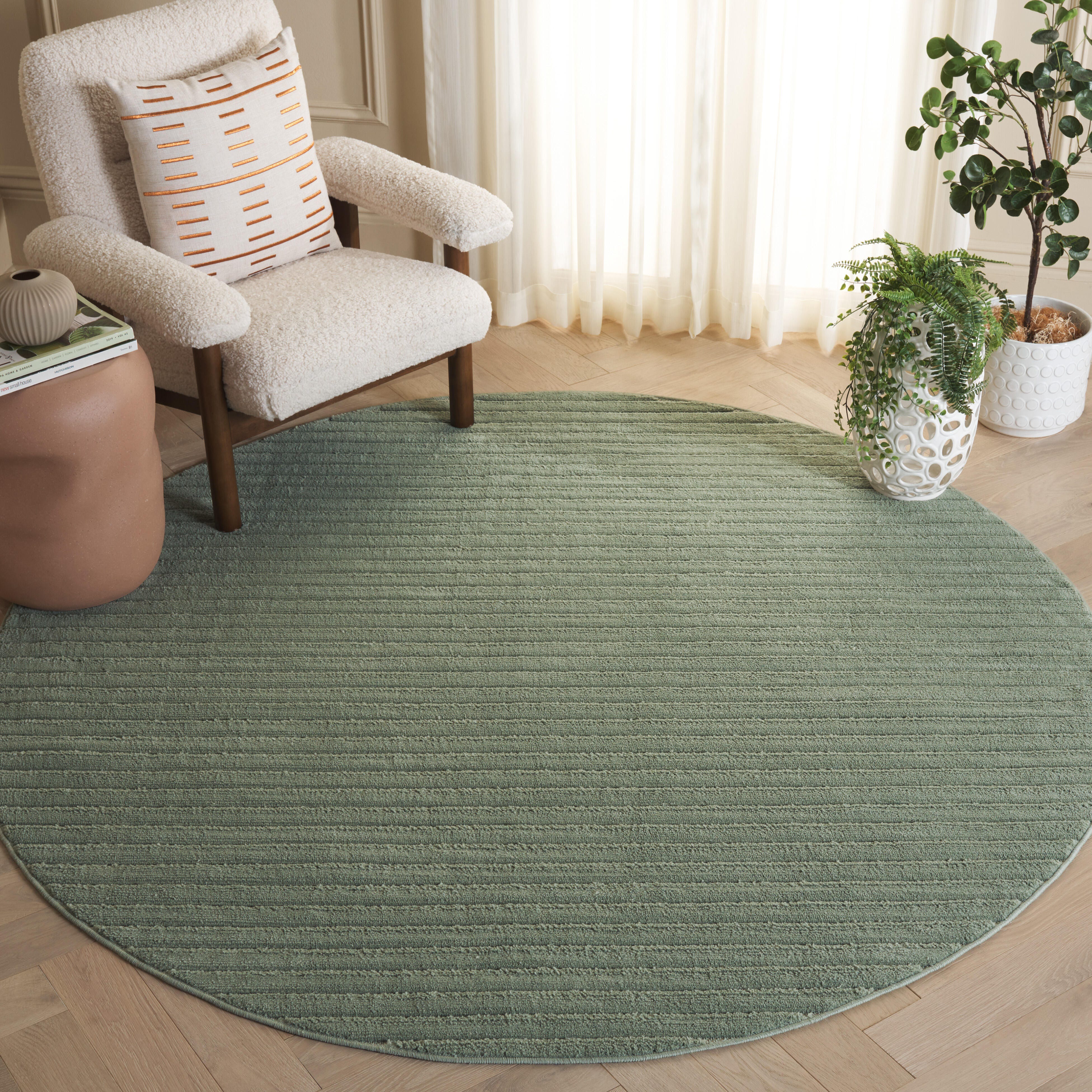 Click here for Safavieh Selena Brunetta 6 7 x Round Area Rug  Gre... prices