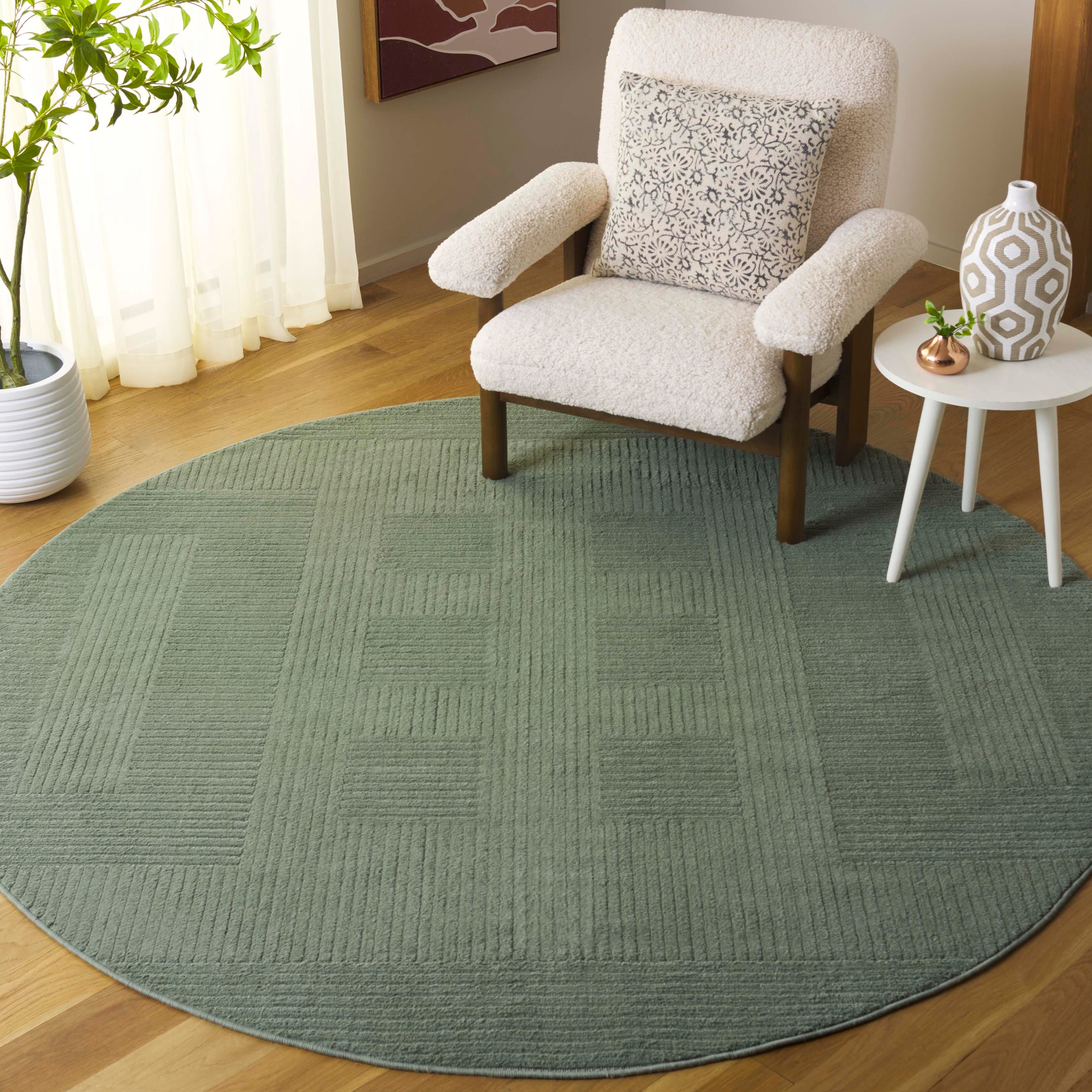 Click here for Safavieh Selena Pratibha 6 7 x Round Area Rug  Gre... prices
