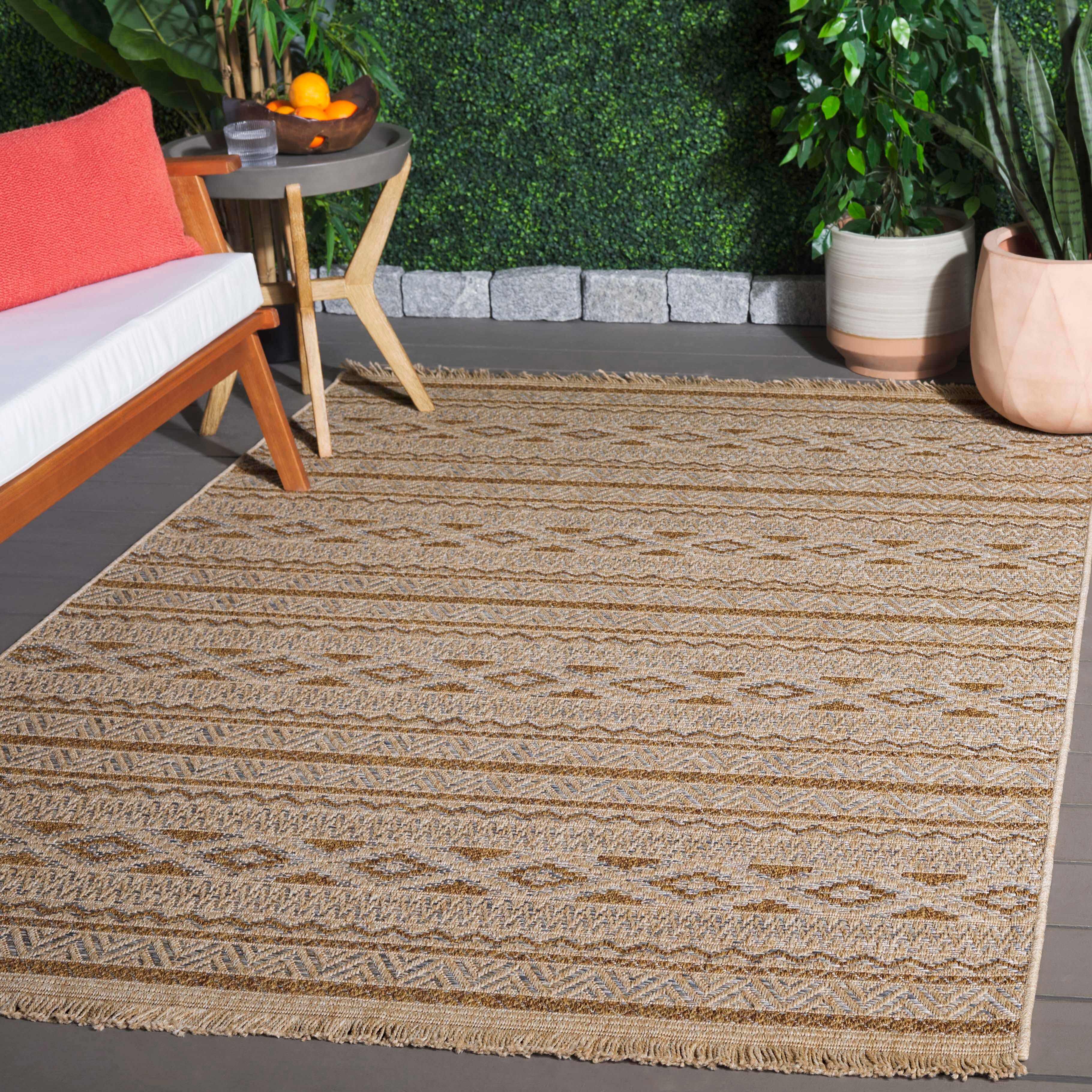 Click here for Safavieh Wicker Subhra 8 x 10 Area Rug  Gray/Brown prices