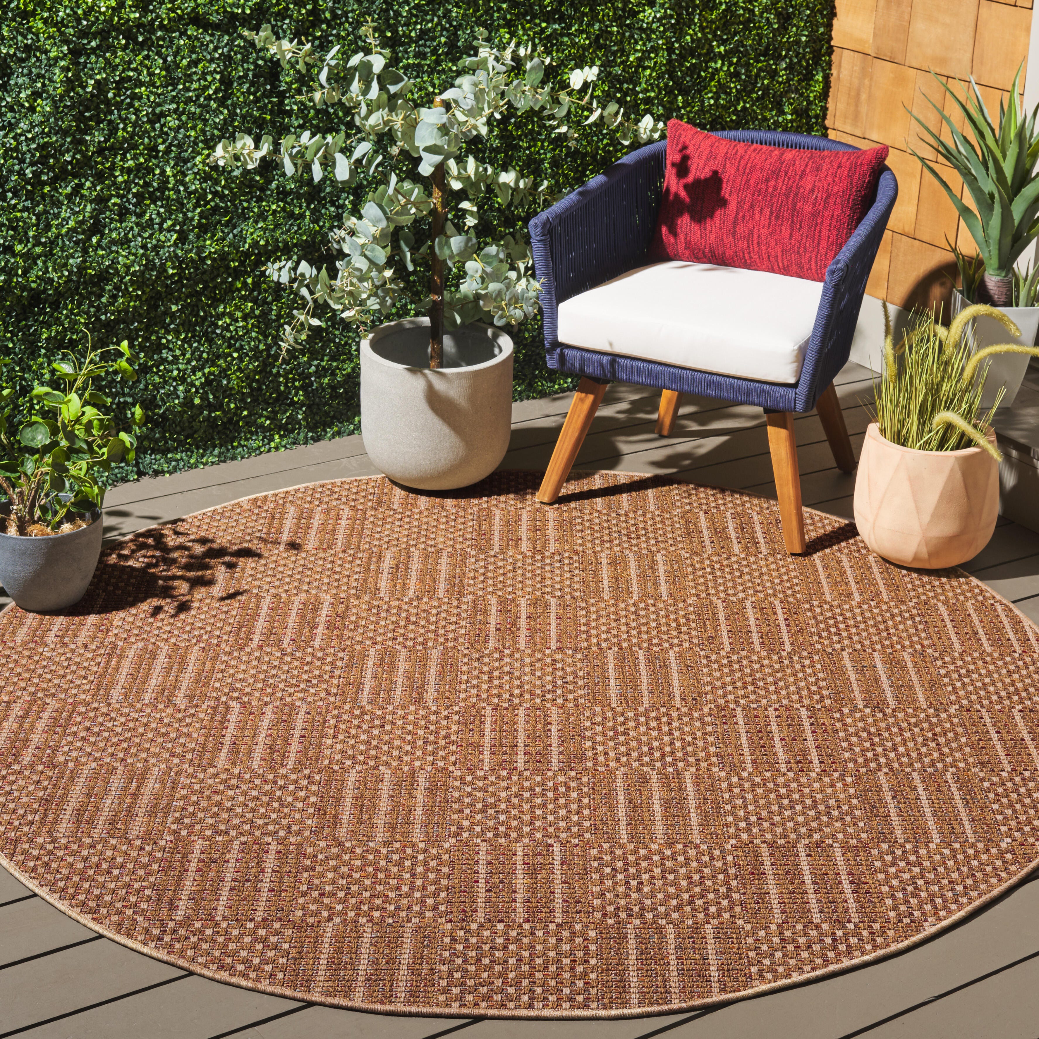 Click here for Safavieh Wicker Ochi 6 7 x Round Area Rug  Natural... prices