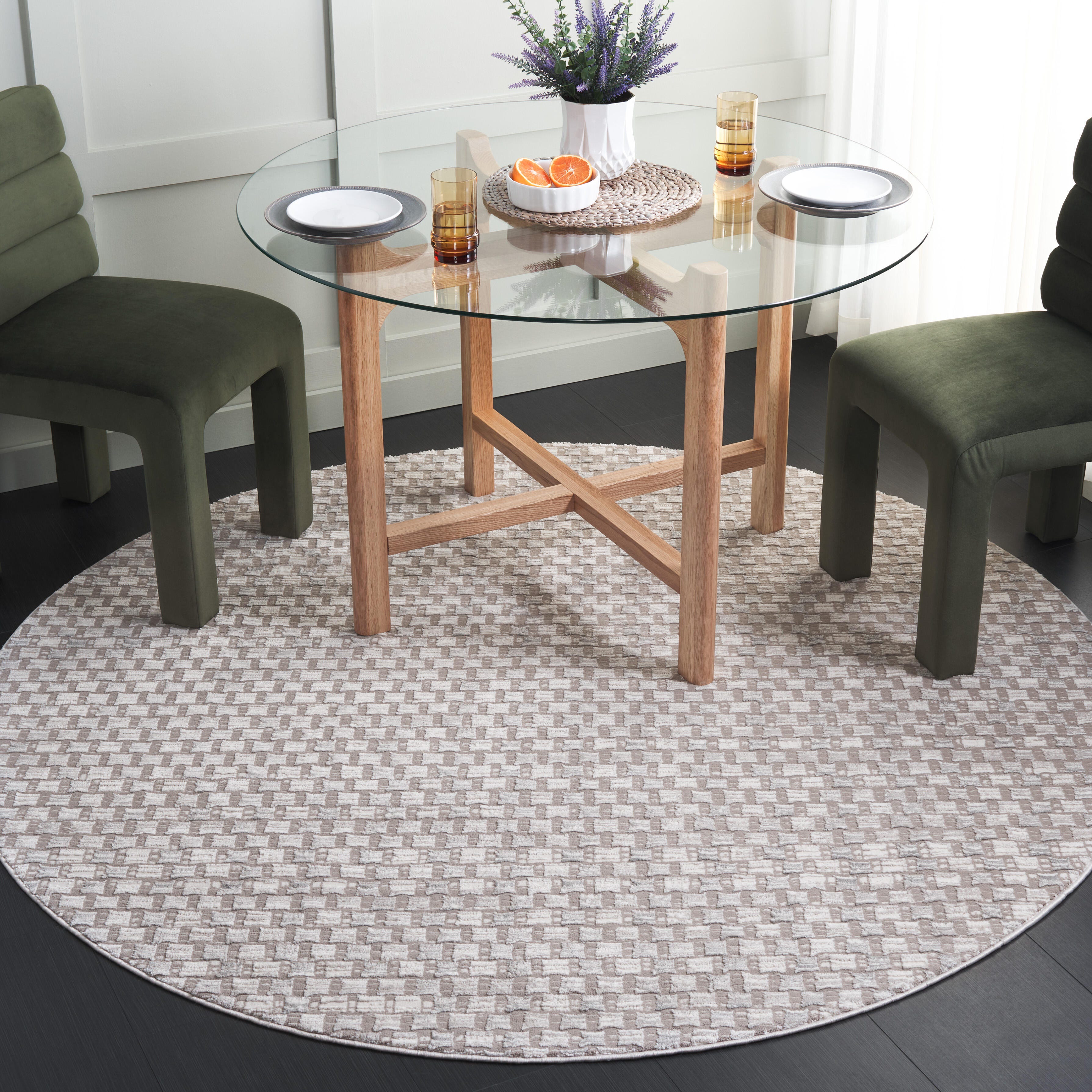Click here for Safavieh Revive Tegwen 6 7 x 6 7 Round Area Rug  I... prices
