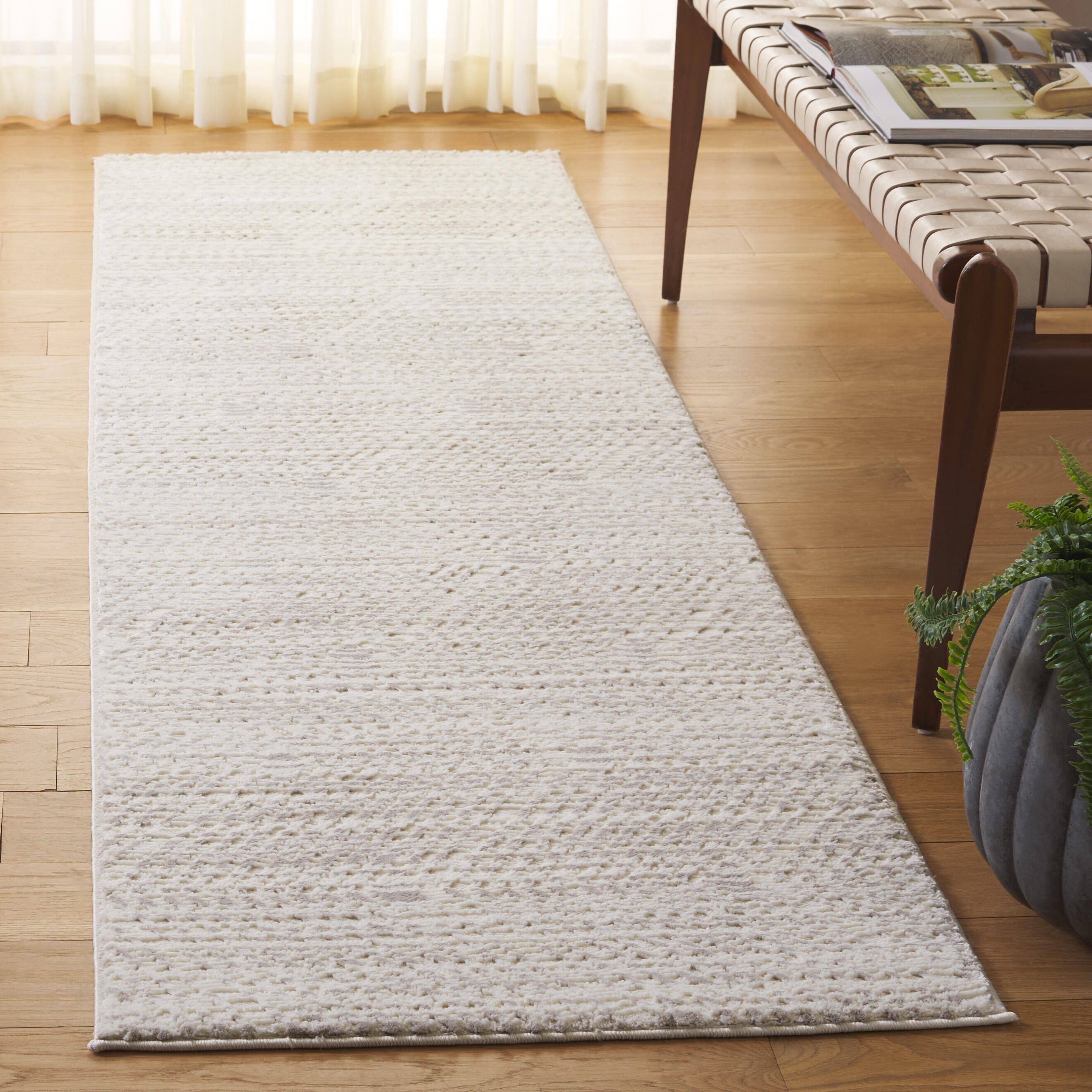 Click here for Safavieh Revive Juta 2 3 x 8 Runner Rug  Ivory/Gra... prices