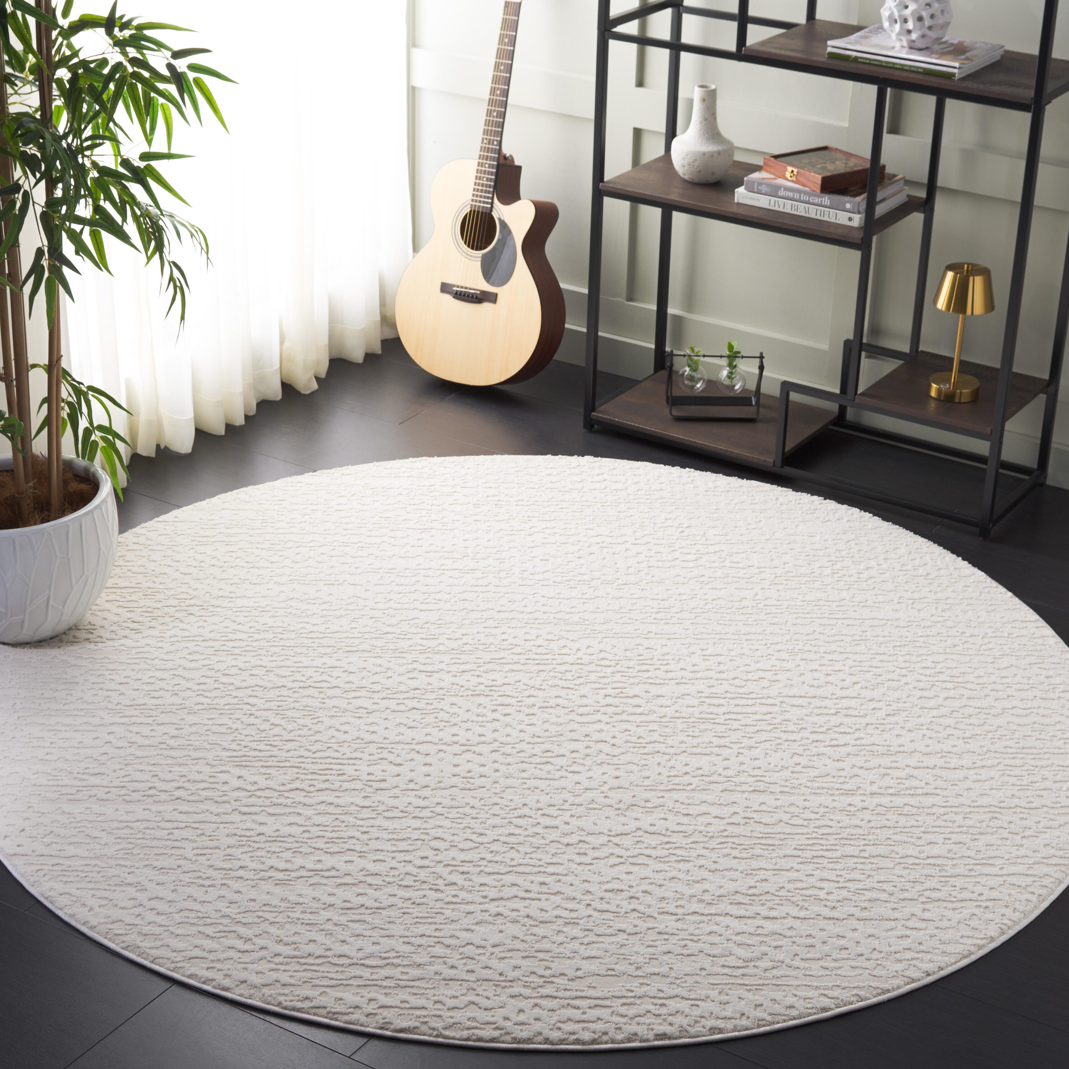Click here for Safavieh Revive Rolfke 6 7 x Round Area Rug  Ivory prices
