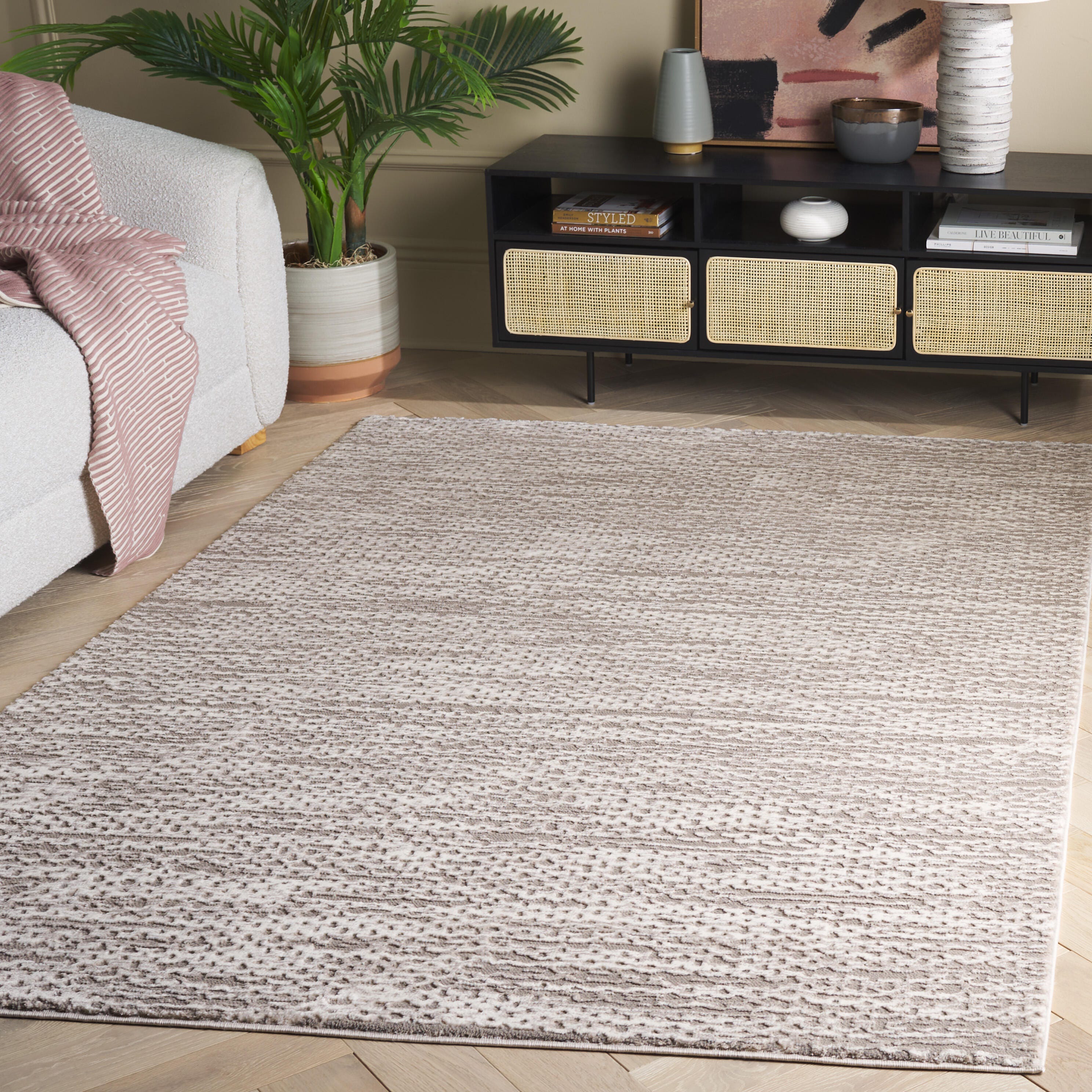 Click here for Safavieh Revive Rolfke 9 x 12 Area Rug  Taupe/Ivor... prices