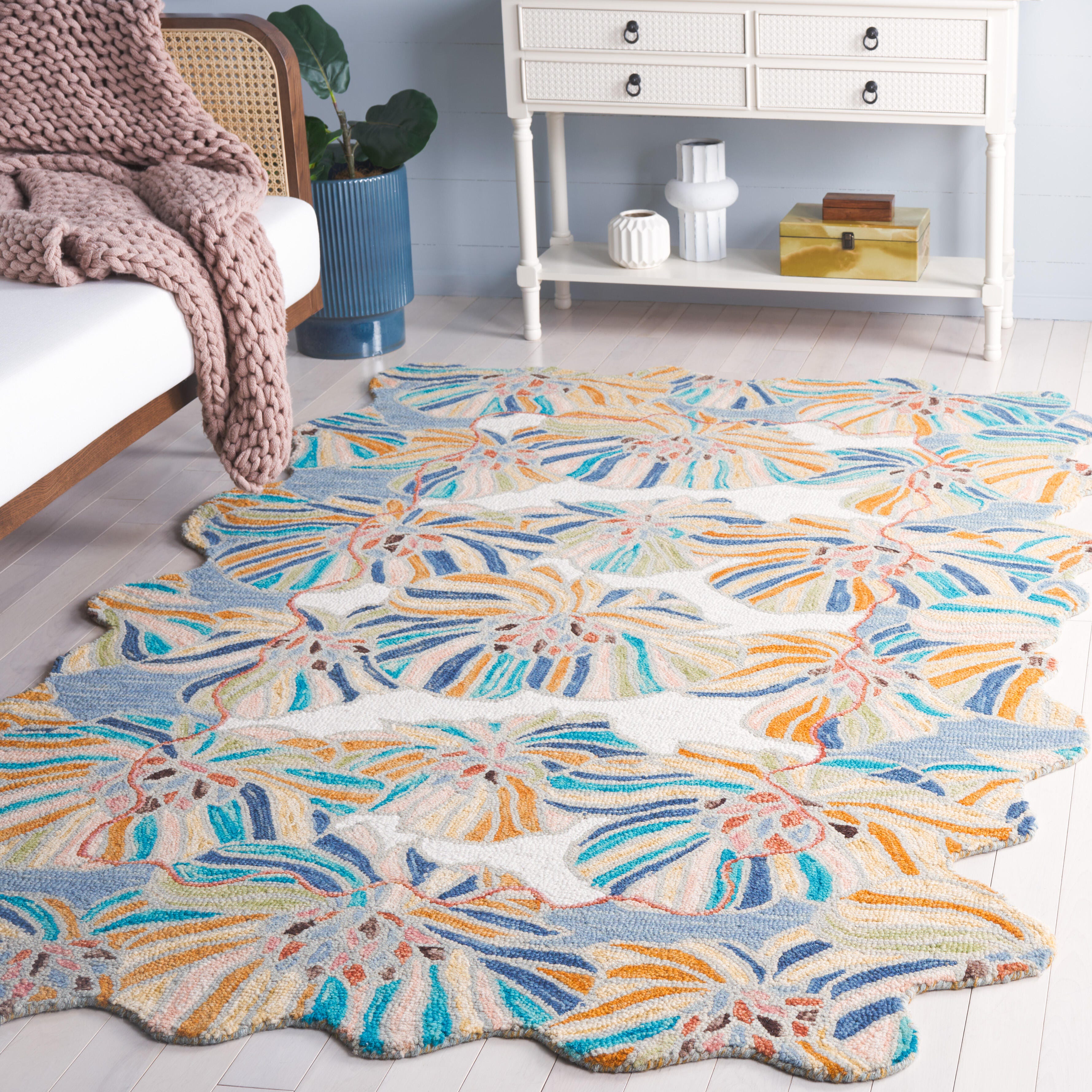 Click here for Safavieh Jardin Collection Matinoula 6 x Square Ru... prices