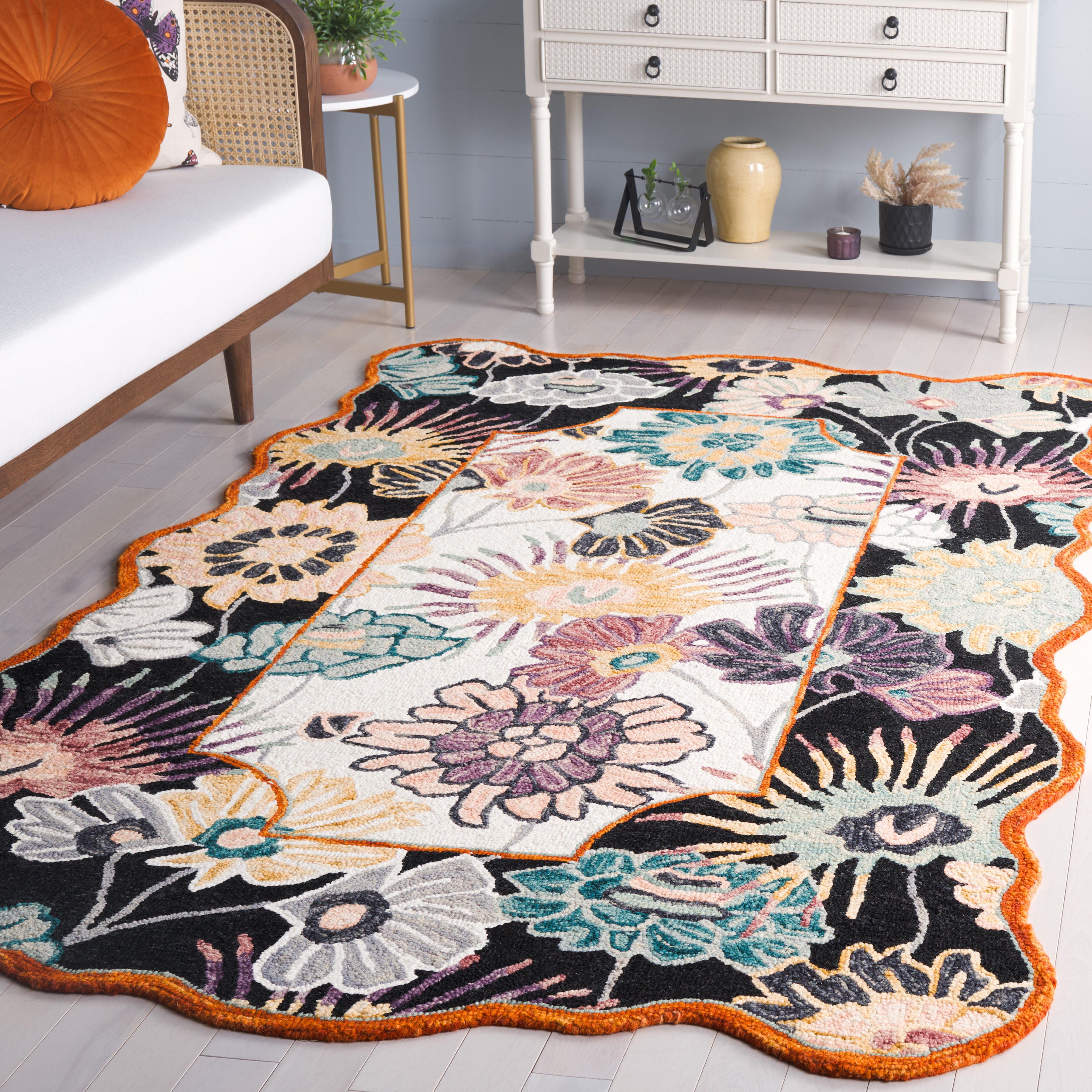 Click here for Safavieh Jardin Collection Fadya 3 x 5 Area Rug  B... prices