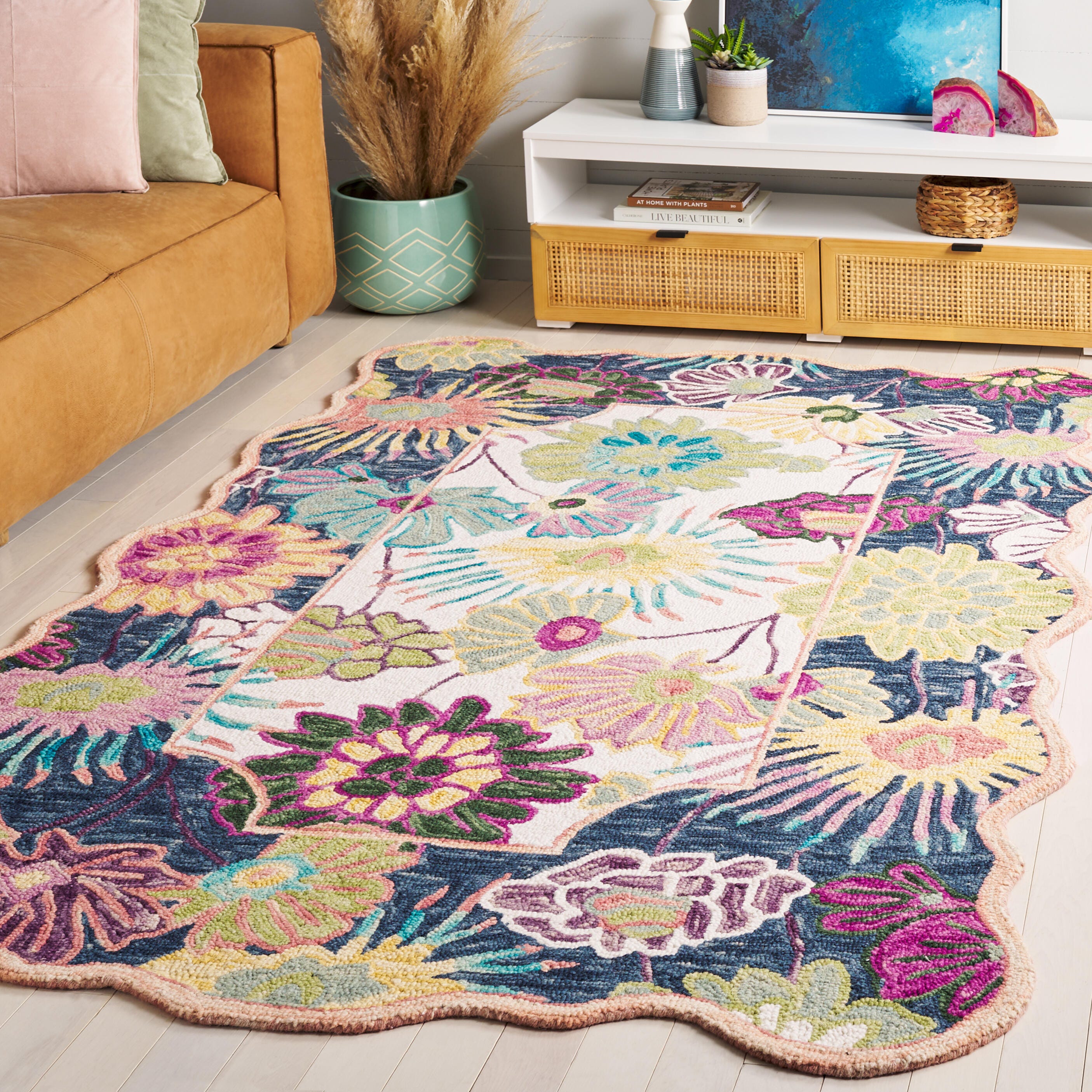 Click here for Safavieh Jardin Collection Fadya 6 x 9 Area Rug  N... prices