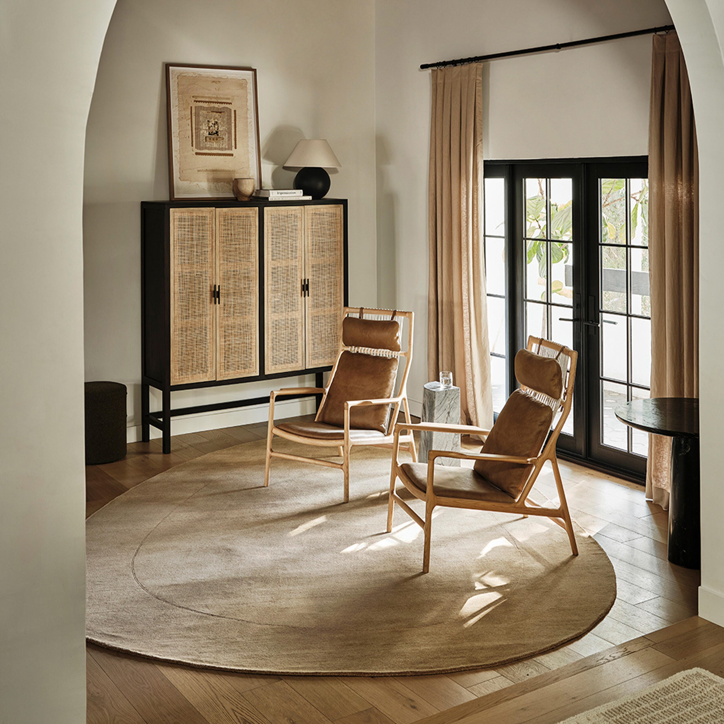 Click here for Nuloom Venace Abstract Wool 8 x 10 Area Rug  Brown prices