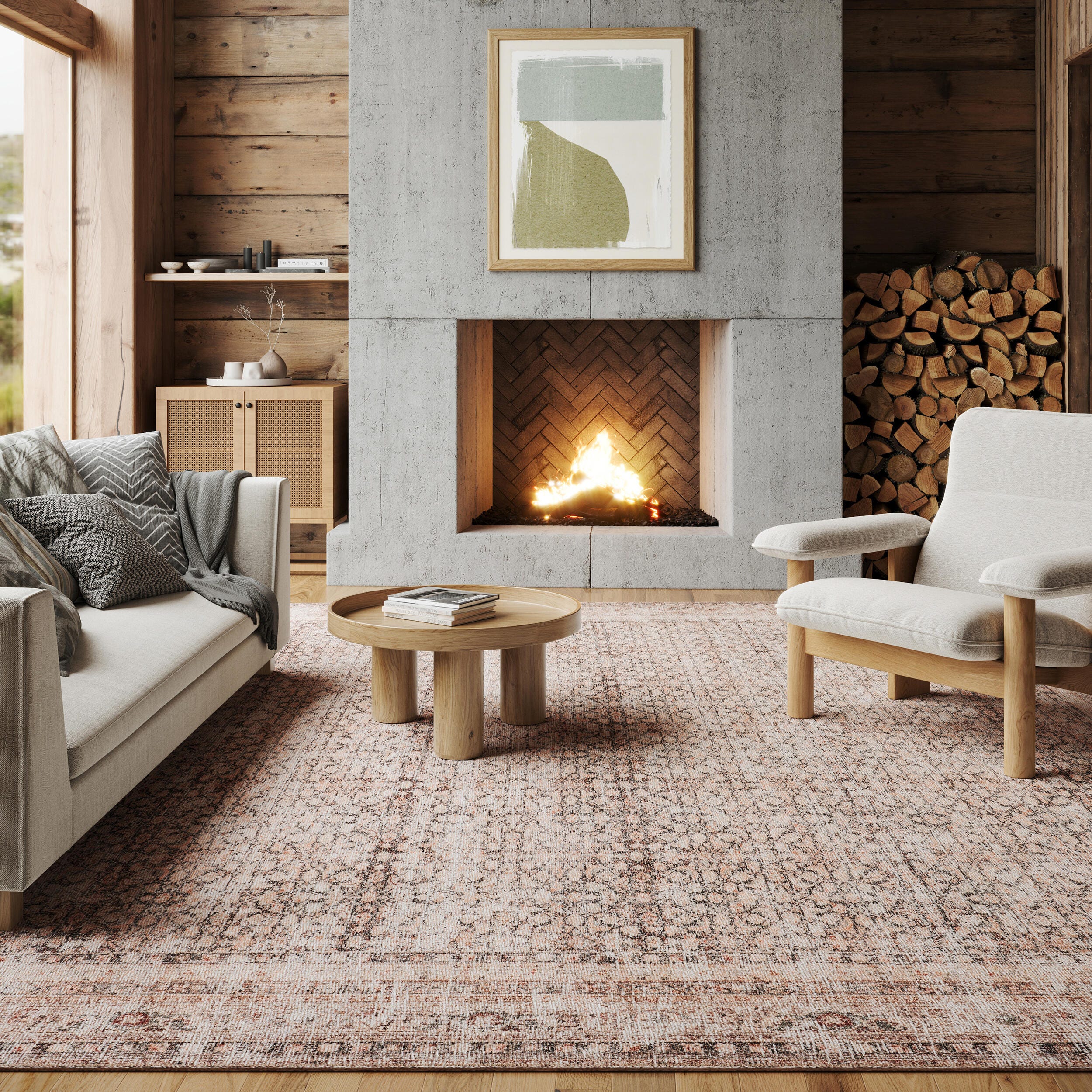 Click here for Nuloom Olene 7 x 9 Area Rug  Light Brown prices