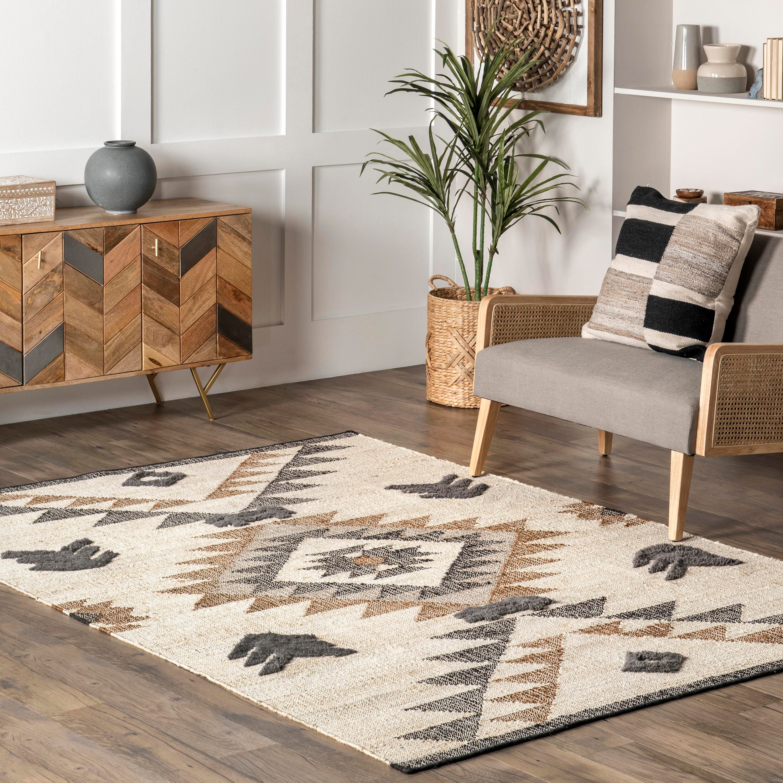 Click here for Nuloom Rosanna 6 x 9 Area Rug  Natural prices