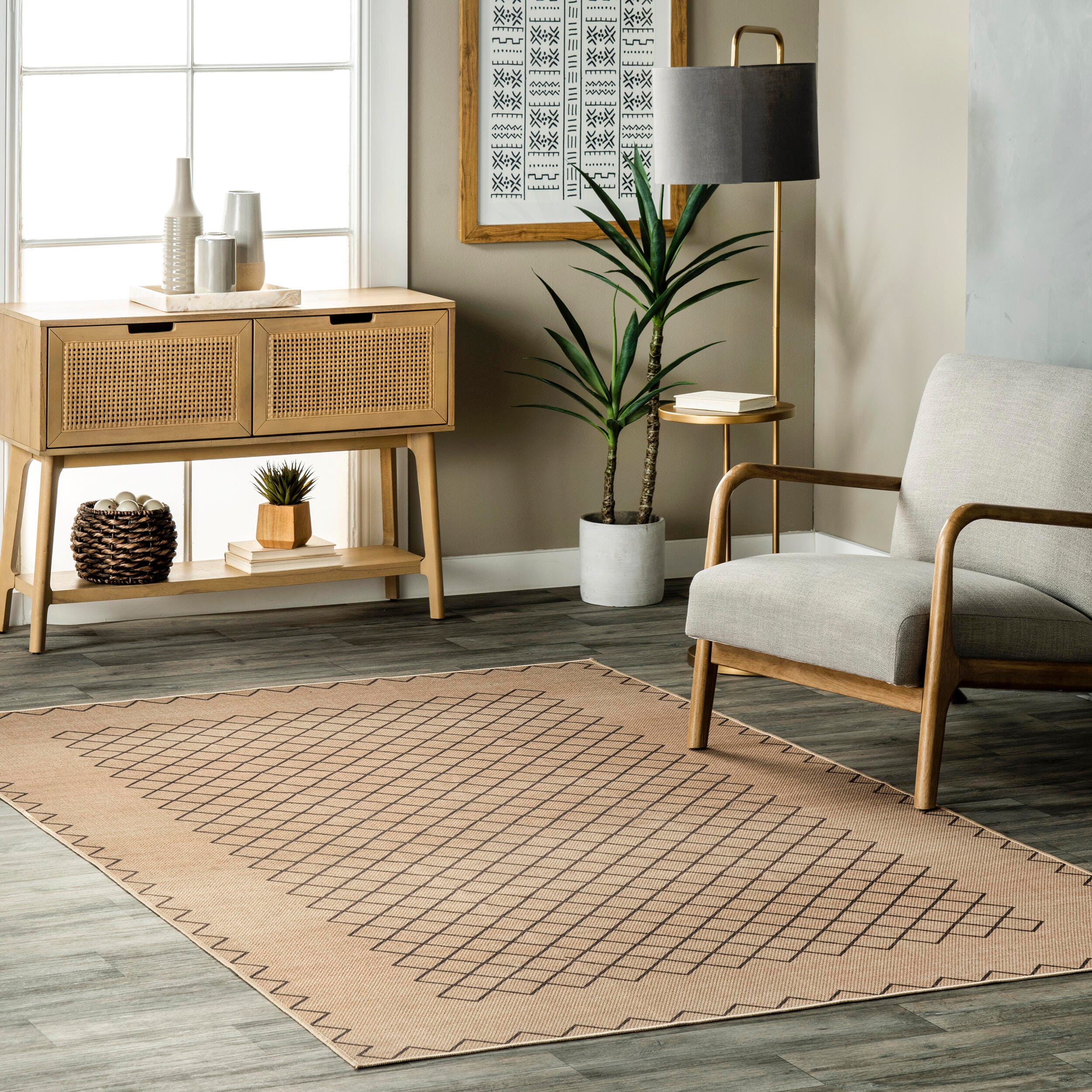 Click here for Nuloom Rosita 4 x 6 Area Rug  Natural prices