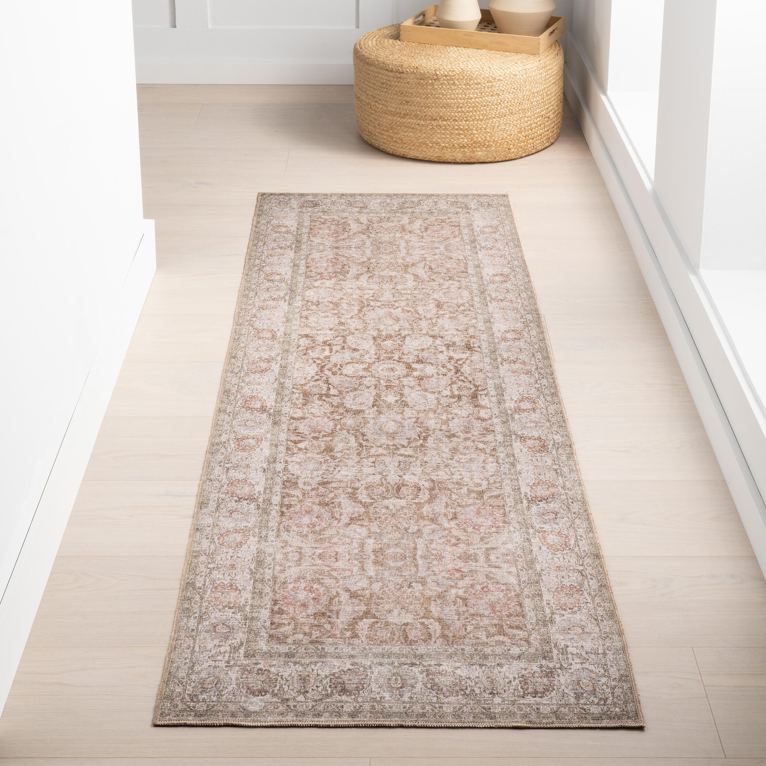 Click here for nuLOOM Glenette 3 x 8 Runner Rug  Rust prices